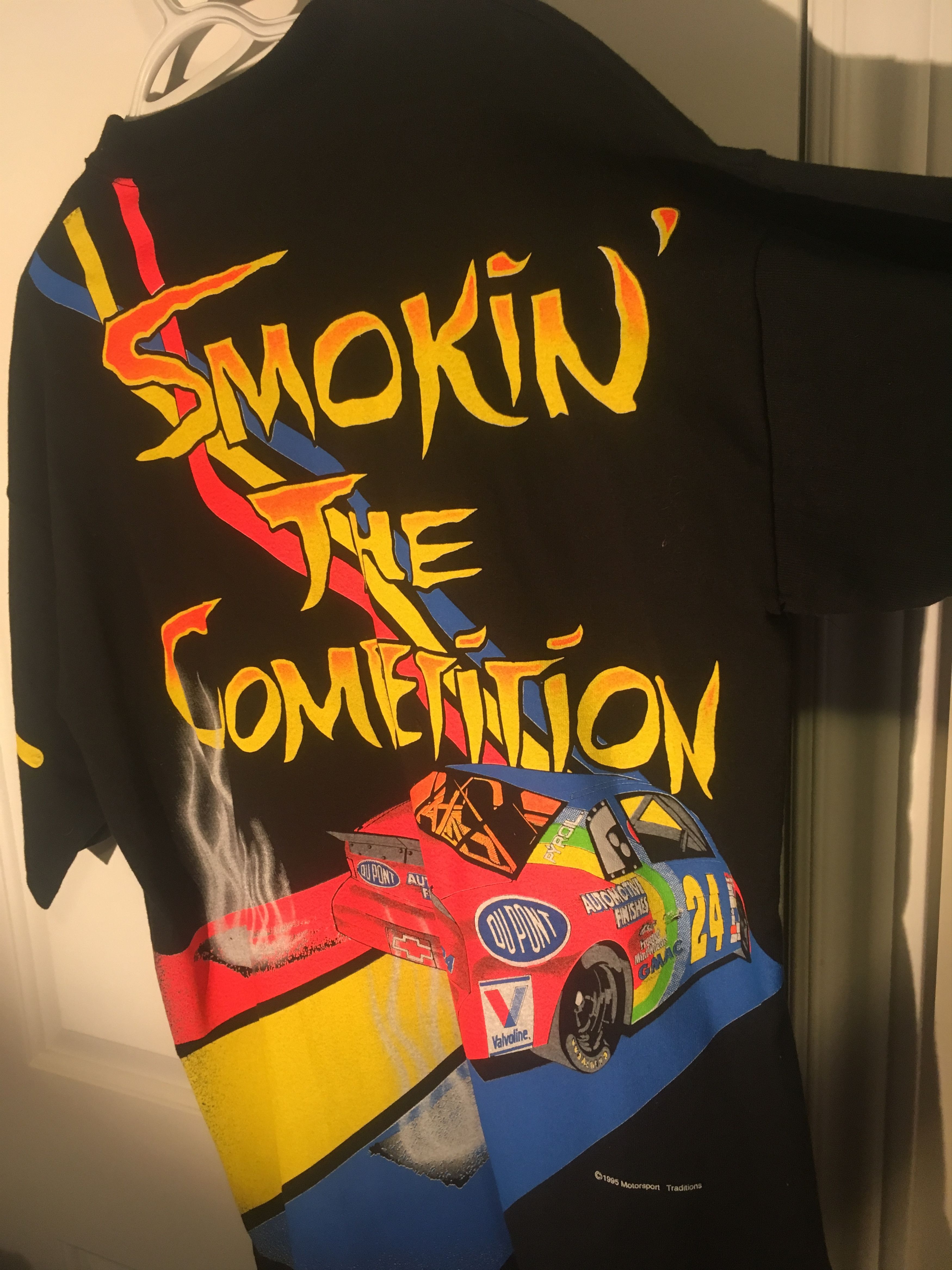 NASCAR × Vintage 1995 Jeff Gordon Smoking The Competition All over ...
