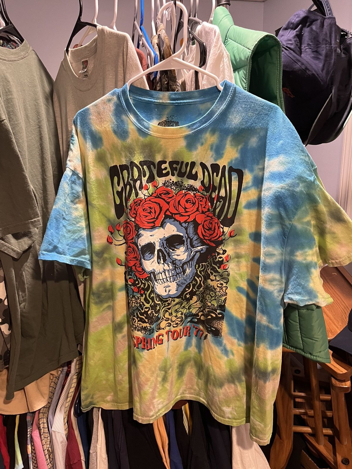 Band Tees × Streetwear × Vintage 2016 Grateful Dead Merch Bertha Shirt ...
