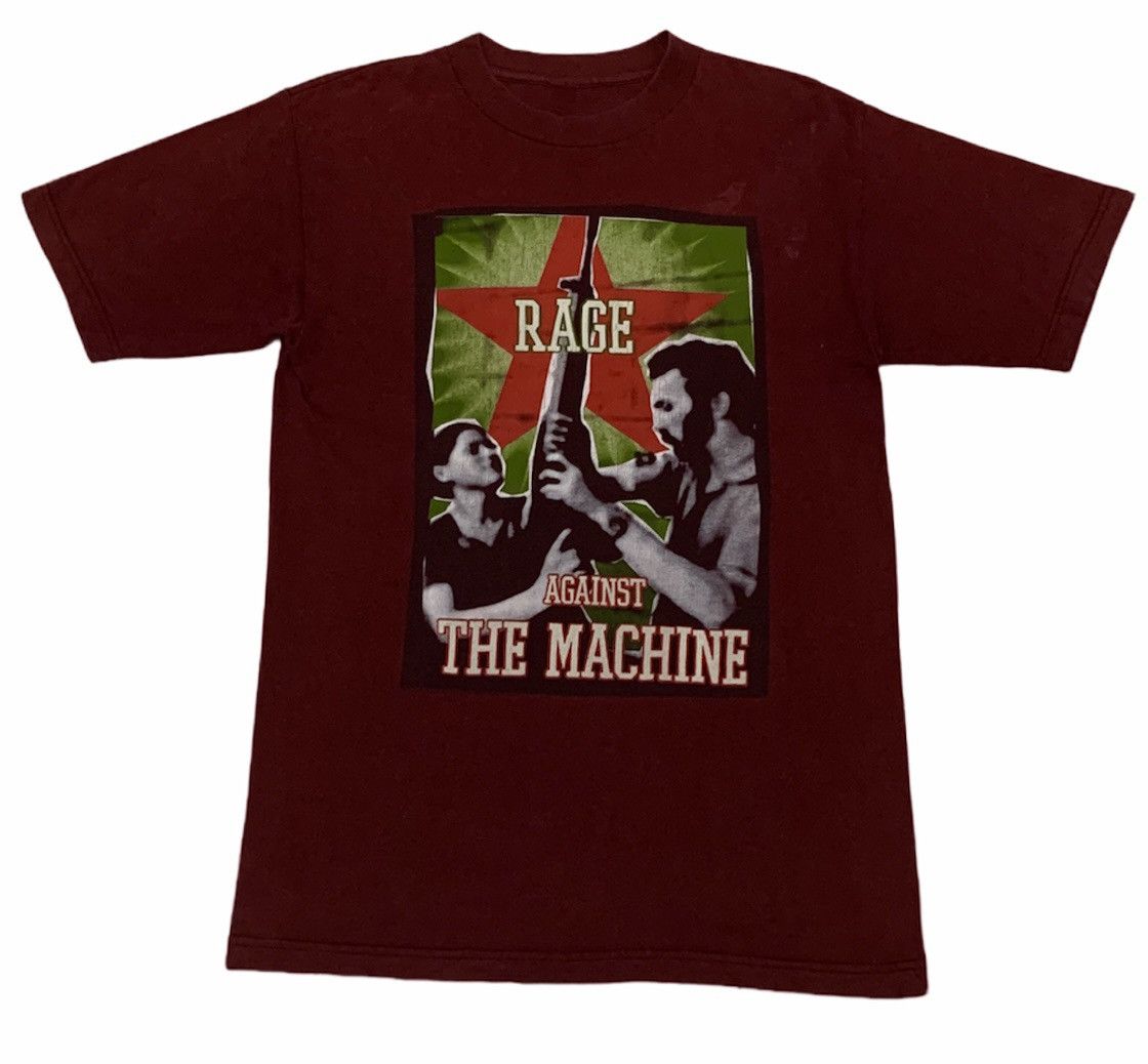 Vintage Rare Vintage Band Rage Against The Machine T-shirt 1990s | Grailed
