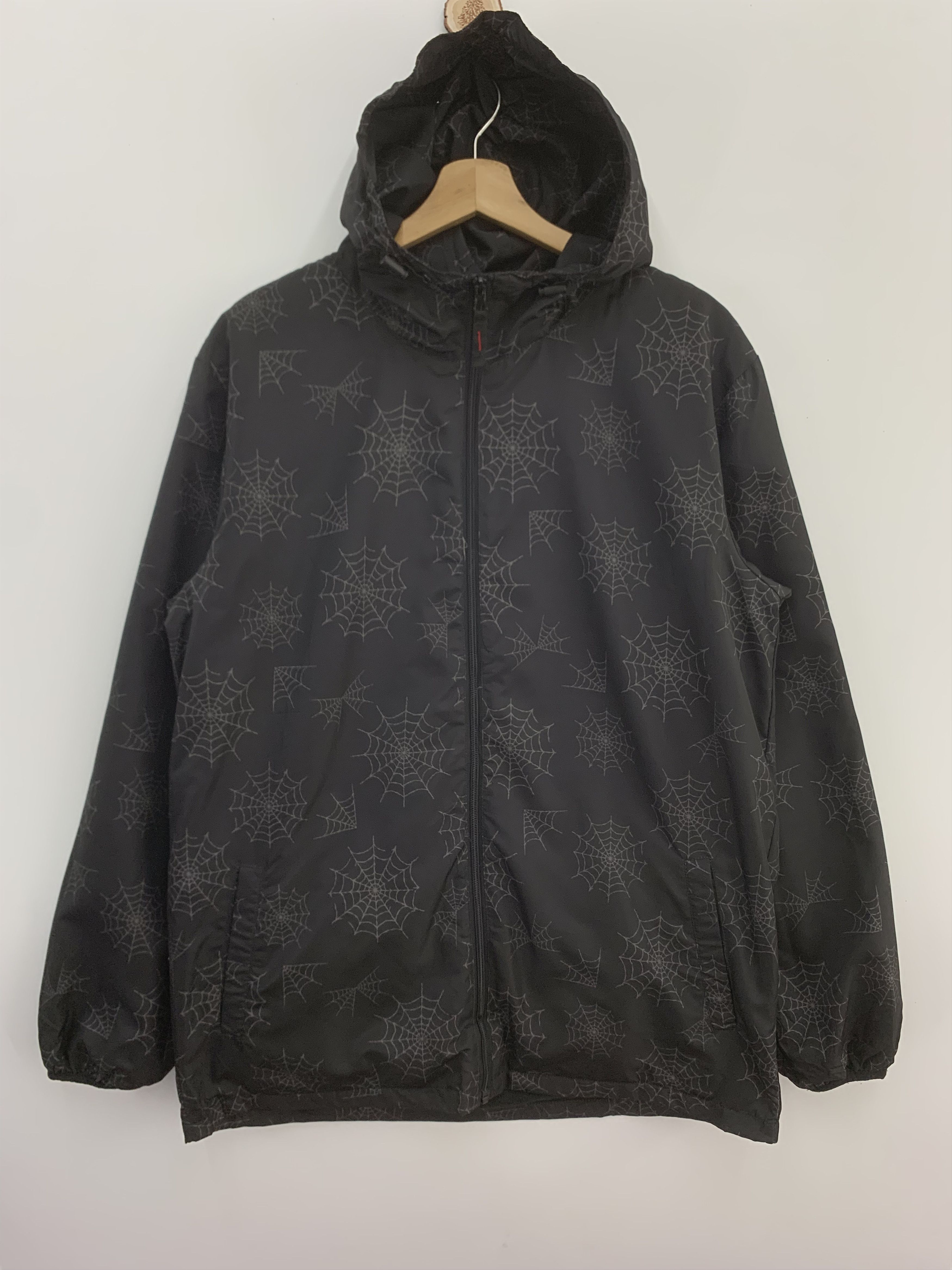 Windbreaker Cinema Windbreaker Jacket Sweater Spider Print | Grailed
