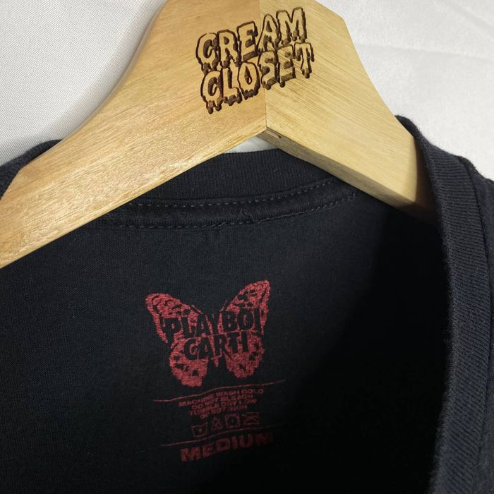 AWGE Playboi Carti AWGE Airbrushed Hip Hop Rap Tour Merch Tee | Grailed