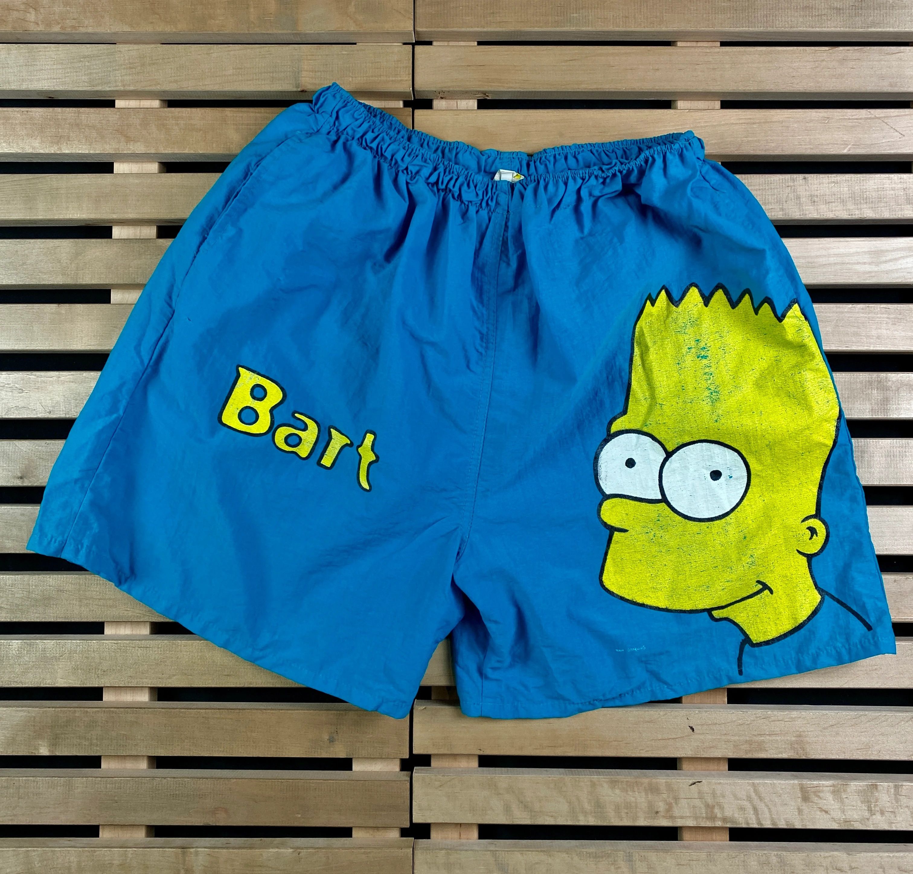 Vintage Mens Shorts Bart Simpsons Vintage Size L | Grailed