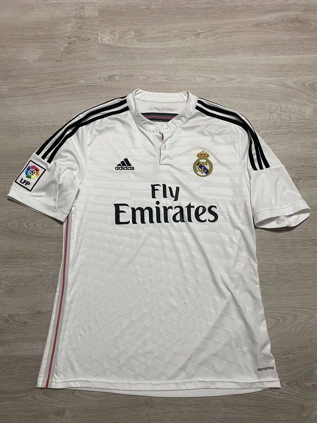Adidas Adidas jersey Real Madrid LFP patch 2014 away home shirt | Grailed