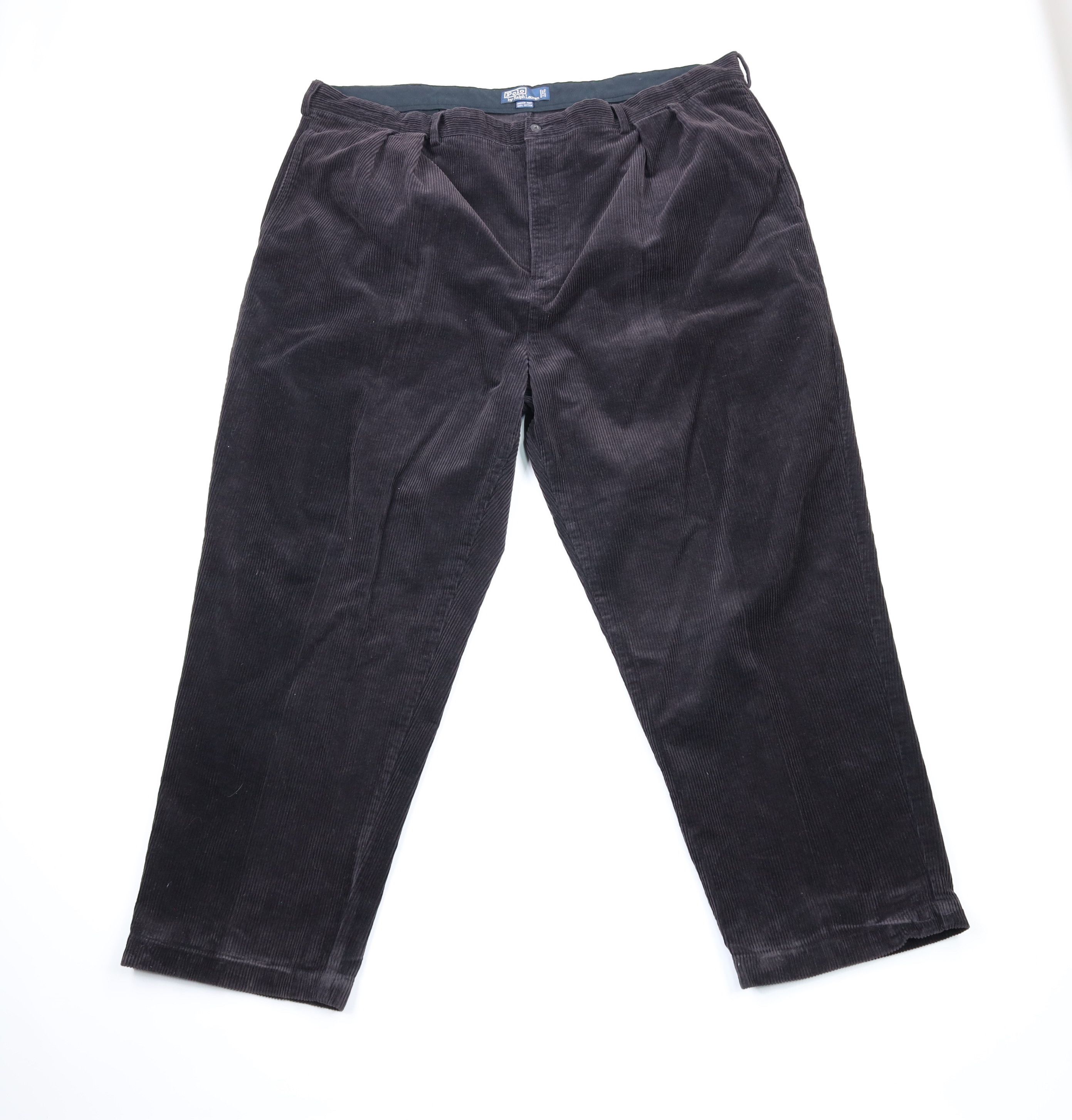 Ralph Lauren Vintage 90s Ralph Lauren Pleated Andrew Corduroy Pants ...