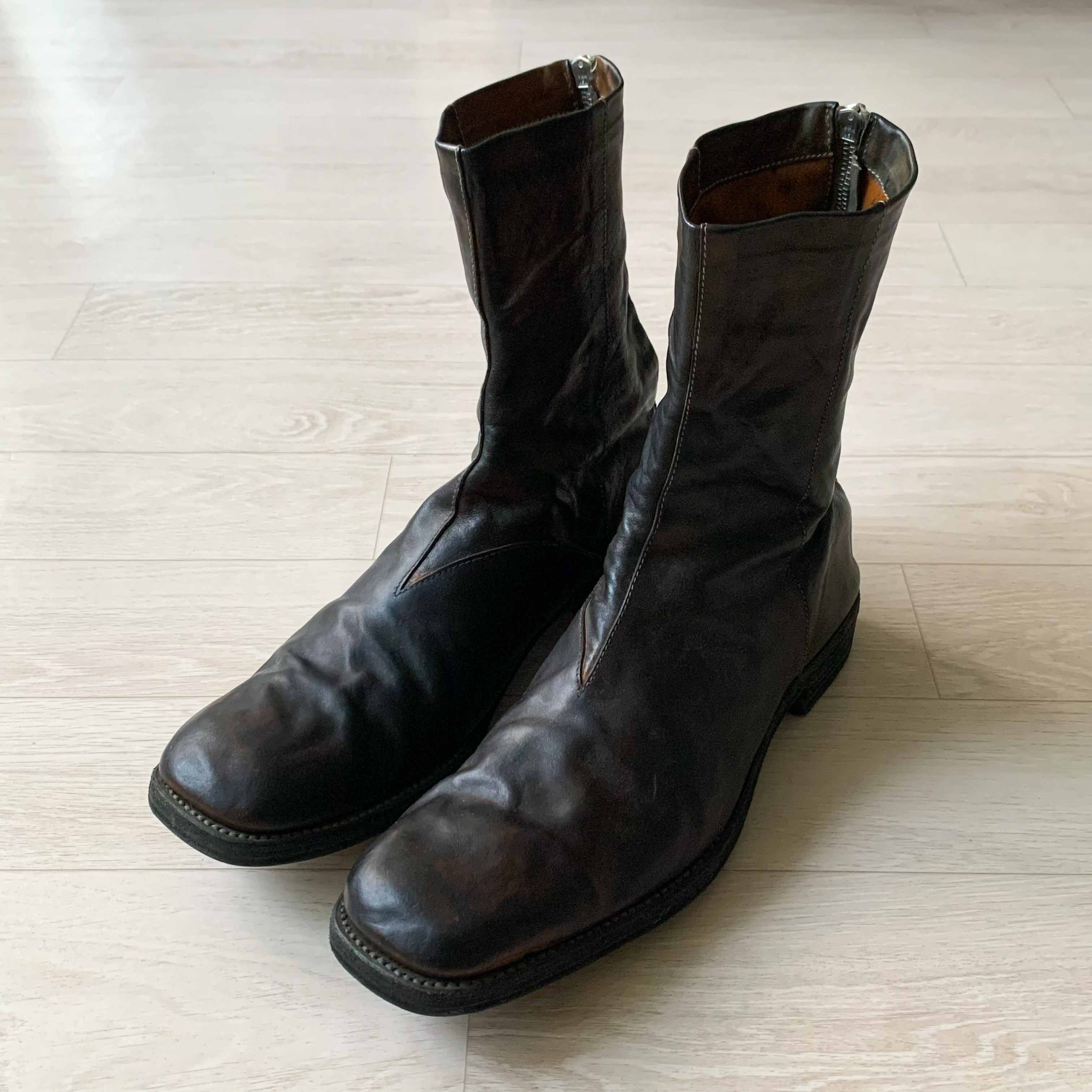 A1923 A1923 Augusta Leather Zip Combat Boots | Grailed