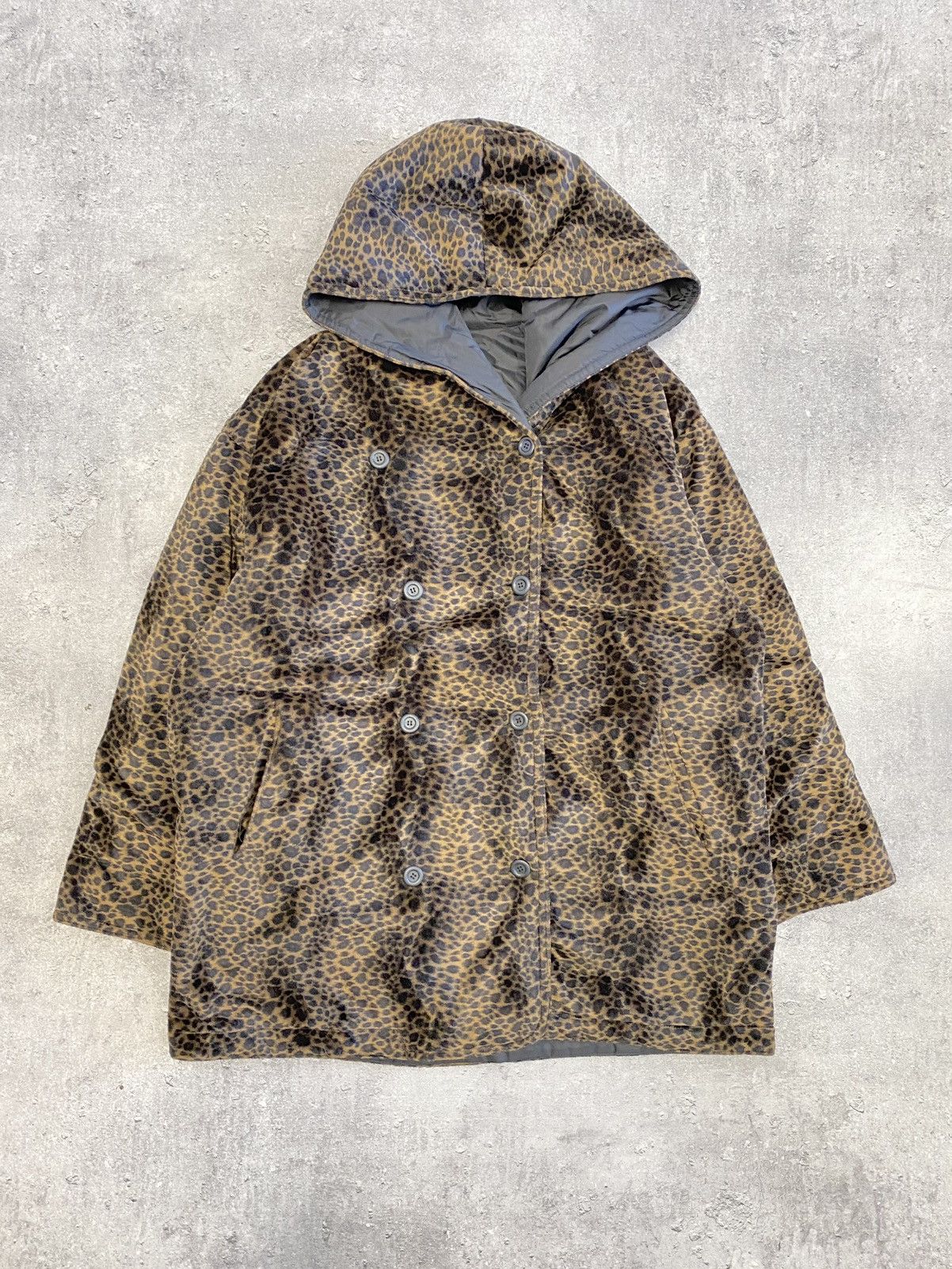 20471120 × Beauty Beast × Vintage 🚨Vintage Leopard Print Double ...