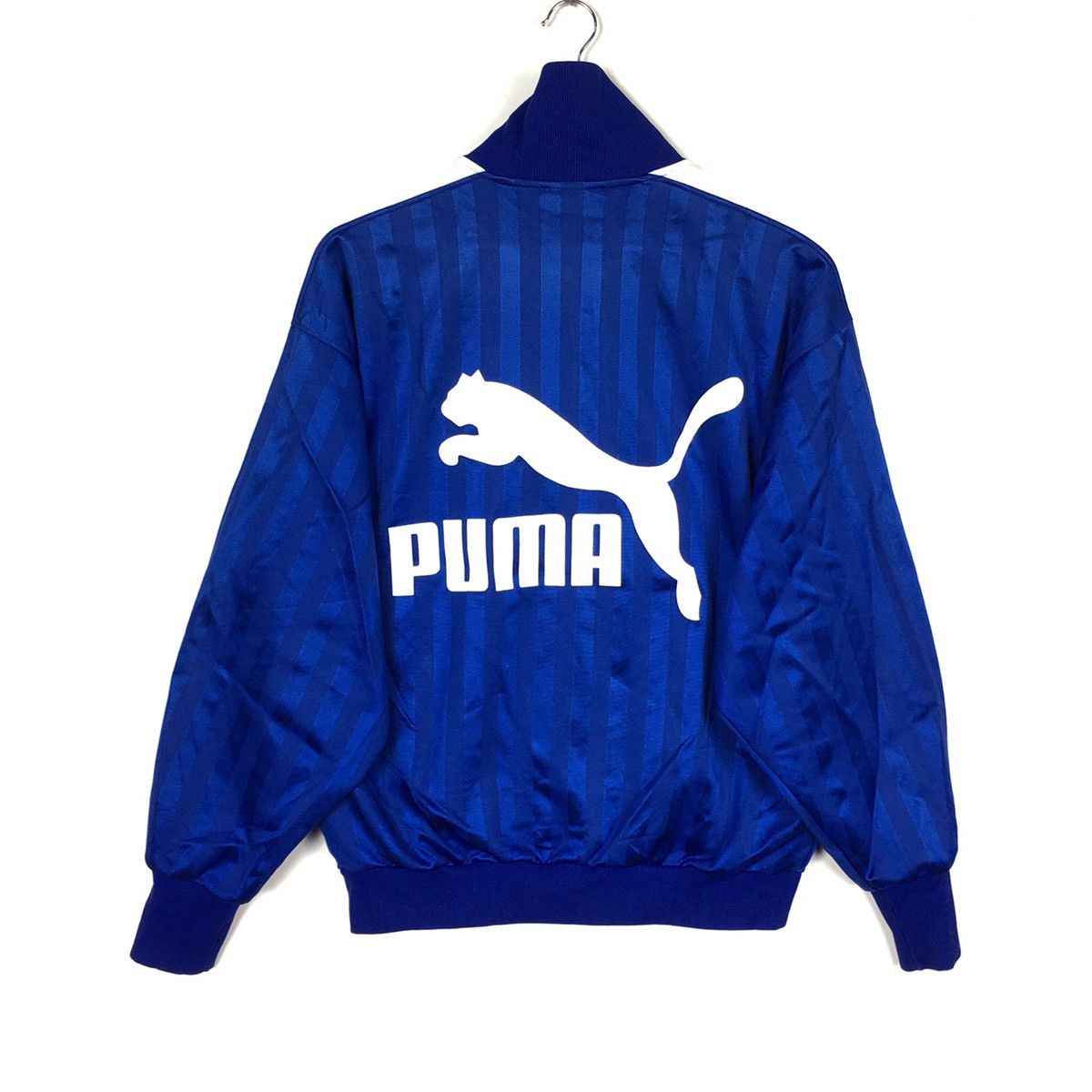 Puma Vintage PUMA Big Print Stripes Sportswear Track Top Jacket | Grailed