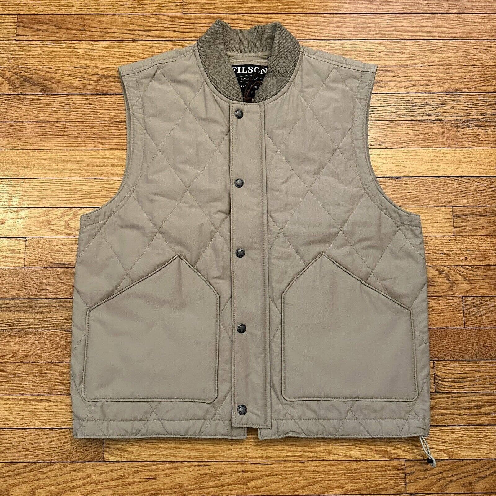 Filson Filson Quilted Puffer Vest Full Zip Primaloft Hunting | Grailed