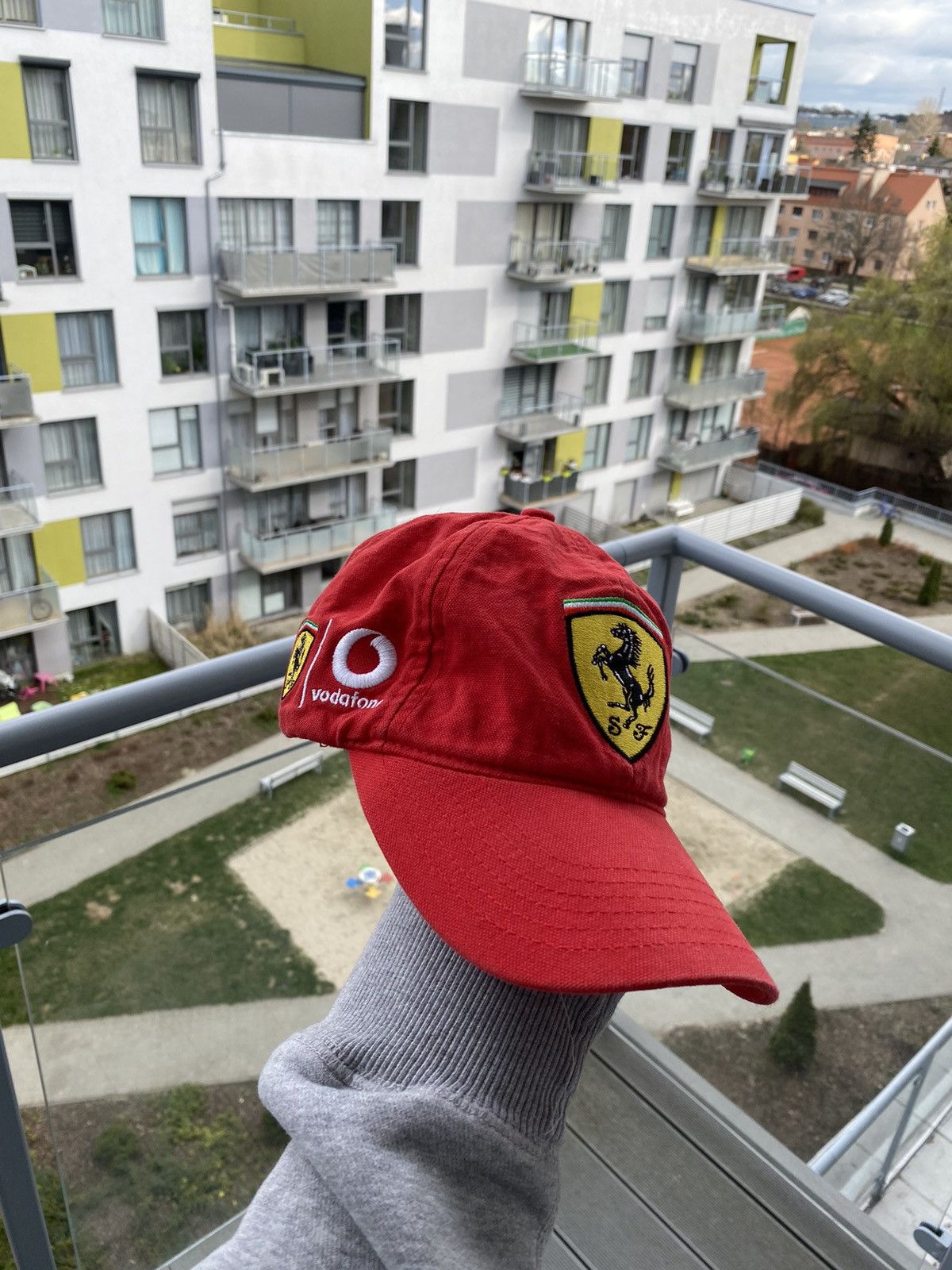 Ferrari × Streetwear × Vintage Vintage Ferrari Cap / Vodafone sponsor ...