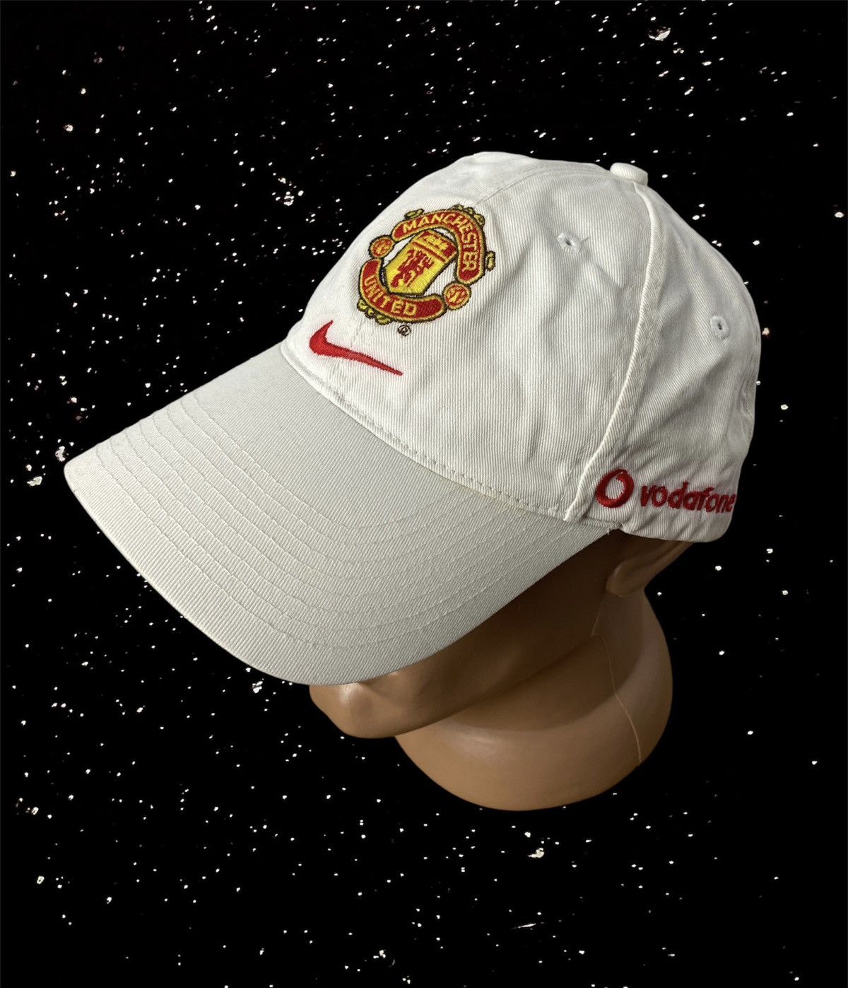 Nike × Vintage Nike Manchester United cap swoosh logo Embroidery | Grailed