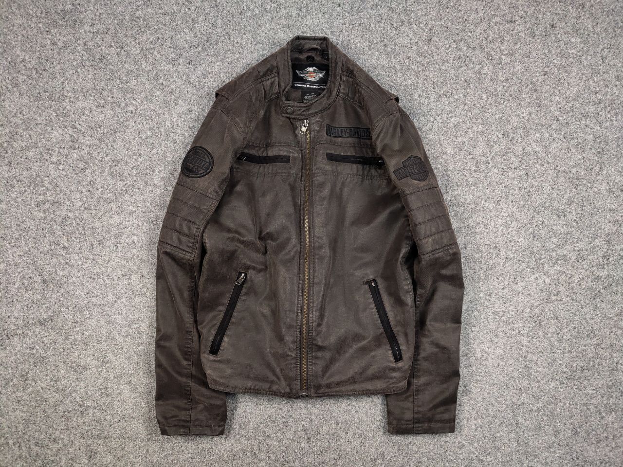 Vintage Vintage Harley - Davidson Genuine Motorclothes Logo Jacket ...