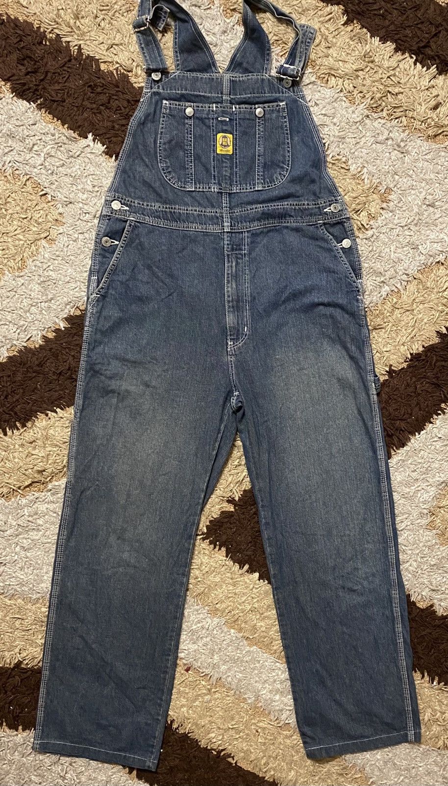 Vintage Wrangler Blue Bell Denim Overalls Workwear | Grailed