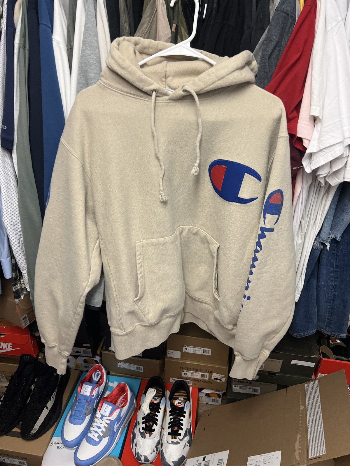 Champion Limited 2018 Pac Sun Men’s Champion Reverse Weave Tan Hoodie ...