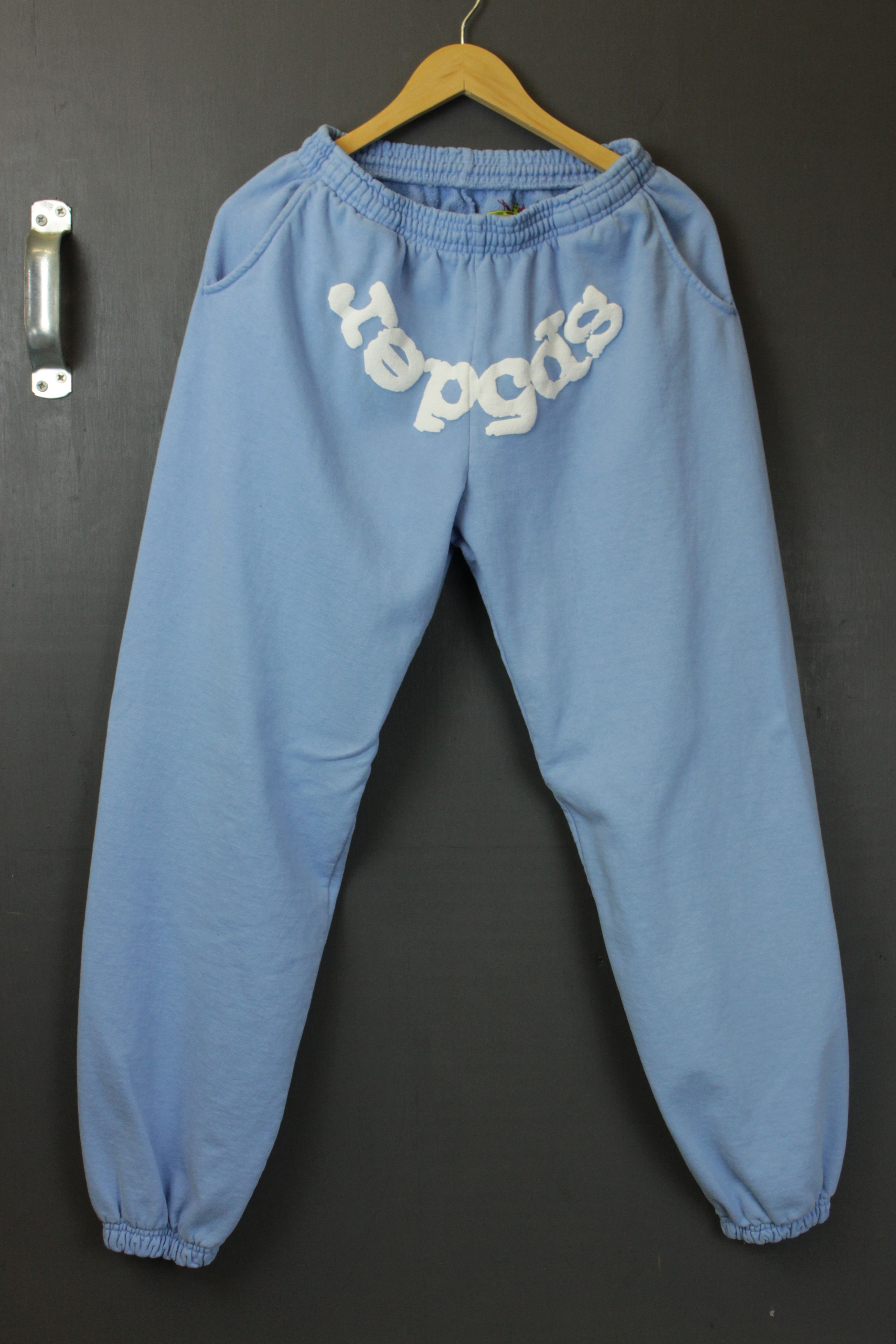 Sp5der Spider Sweatpants Blue (Medium) | Grailed