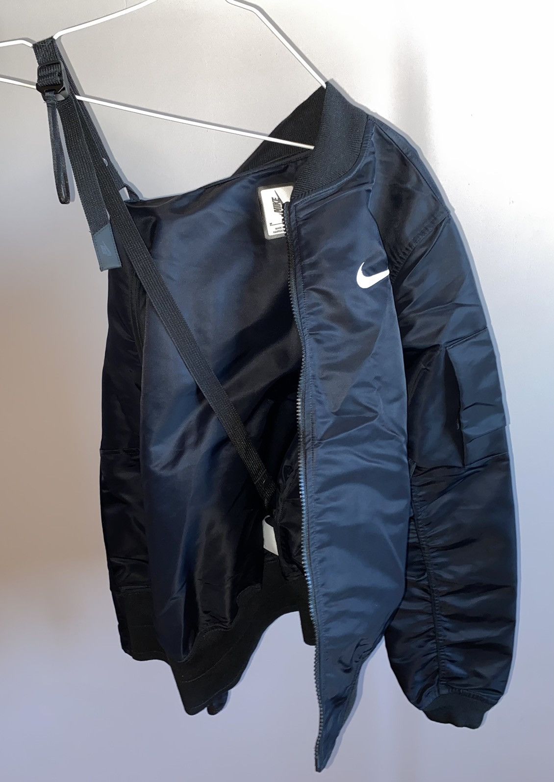 Nike Women's NikeLab Essentials Bomber Jacket Carrier Strap | Grailed