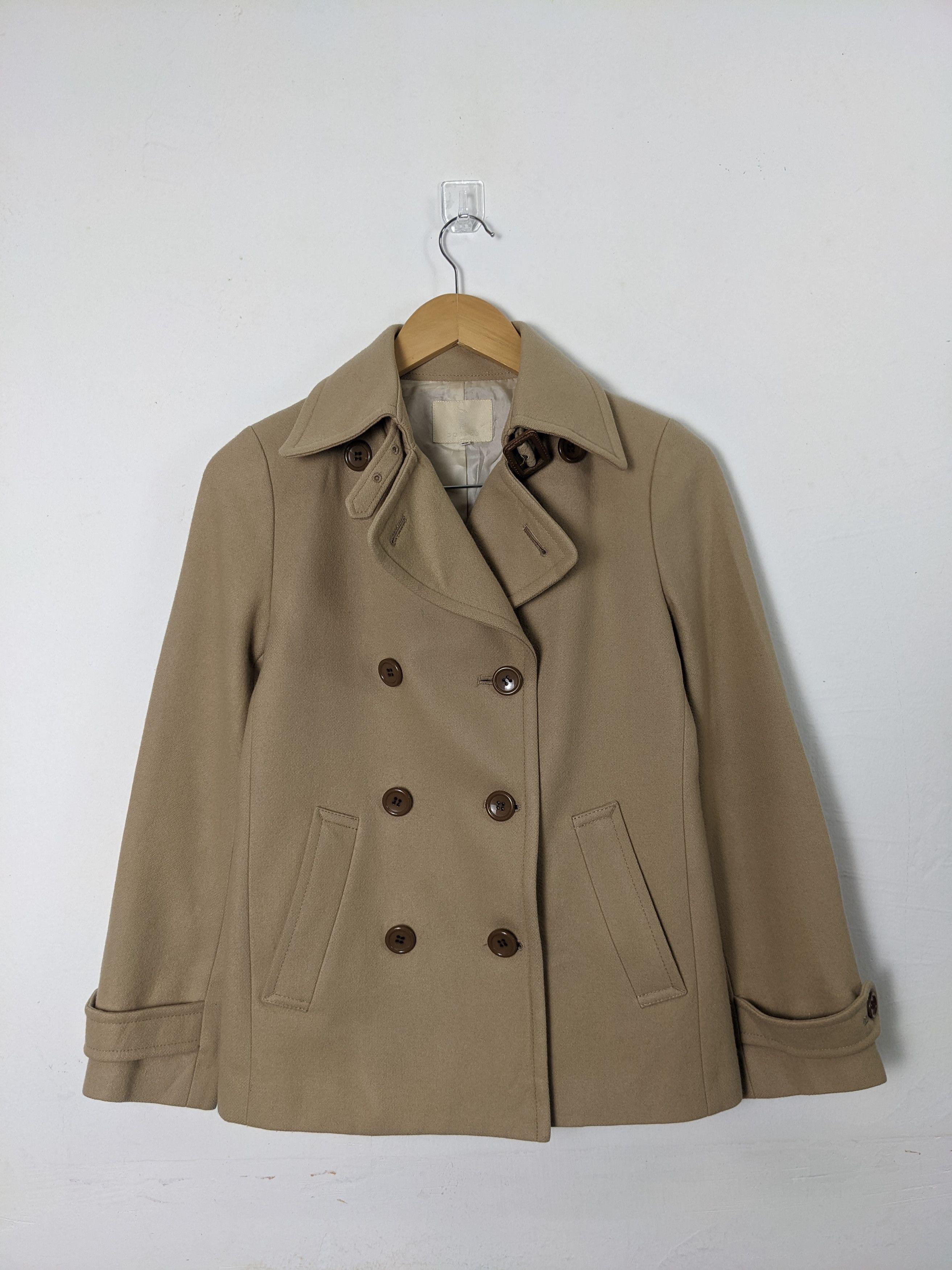 Japanese Brand × Streetwear × Vintage Vintage Wool Peacoat Jacket | Grailed