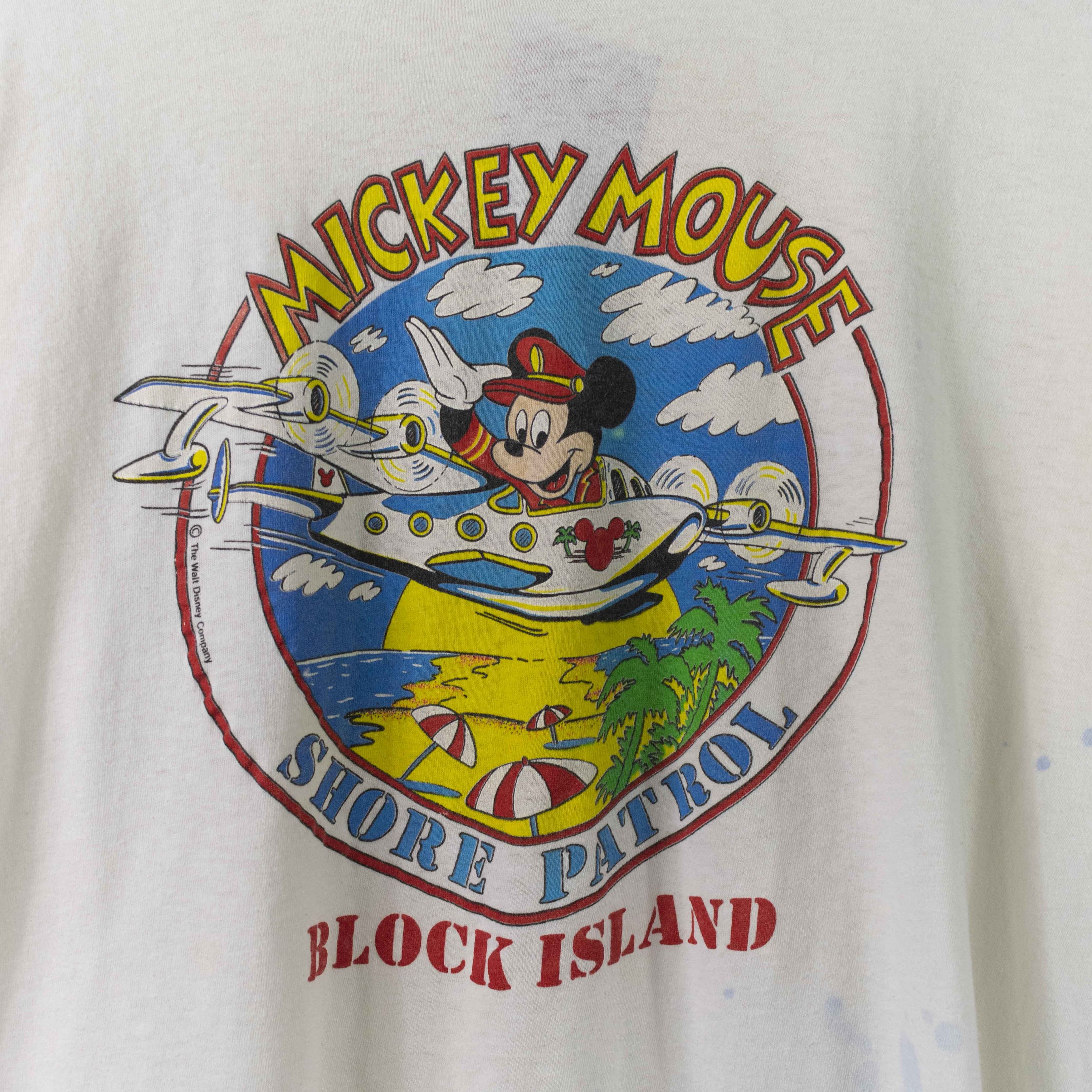 Disney × Mickey Mouse × Vintage Vintage 90s Mickey Mouse Shore Patrol ...