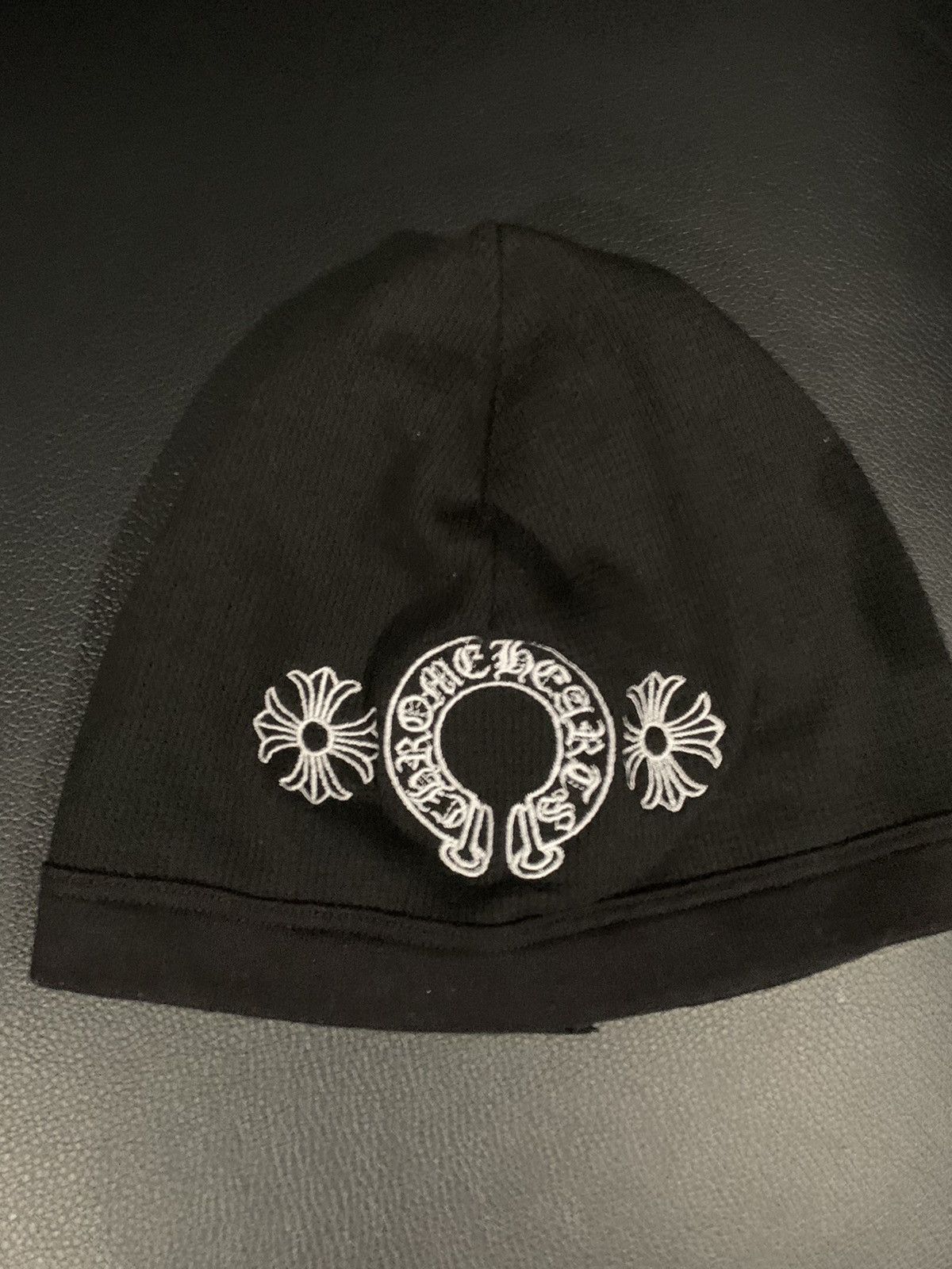 Chrome Hearts Chrome Hearts Horseshoe Skull Cap Beanie | Grailed