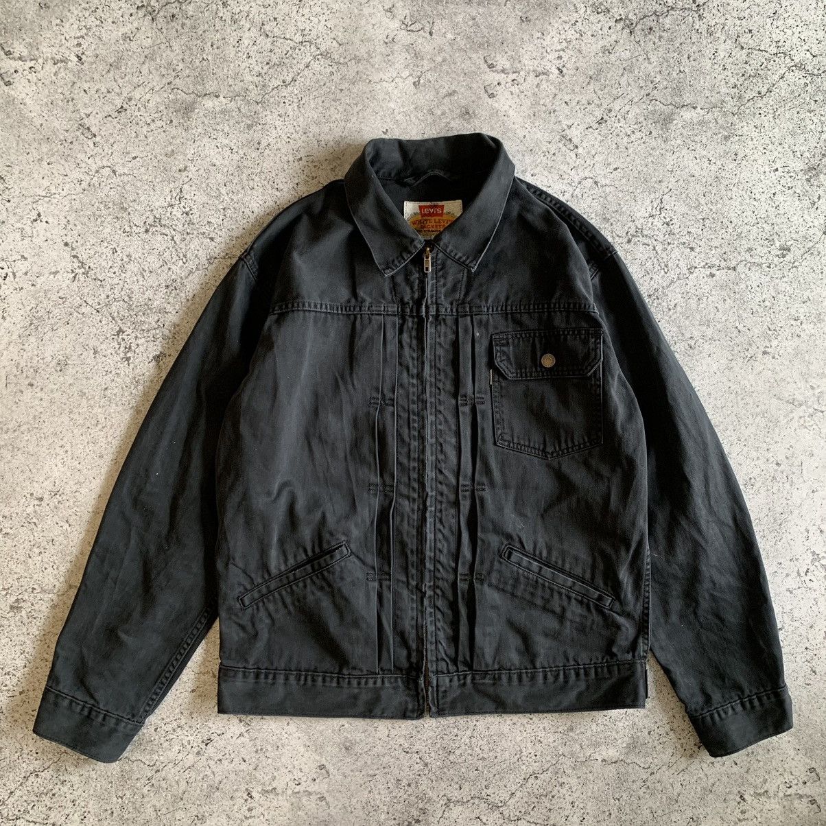 Levi's Vintage Clothing × Workers Levi’s White tab jacket work chore ...