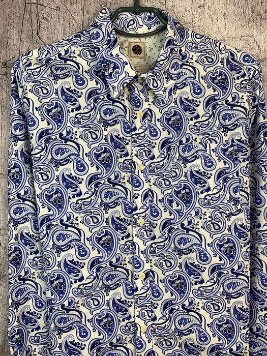 Pretty Green Pretty Green Paisley Shirt Multicolour | Grailed