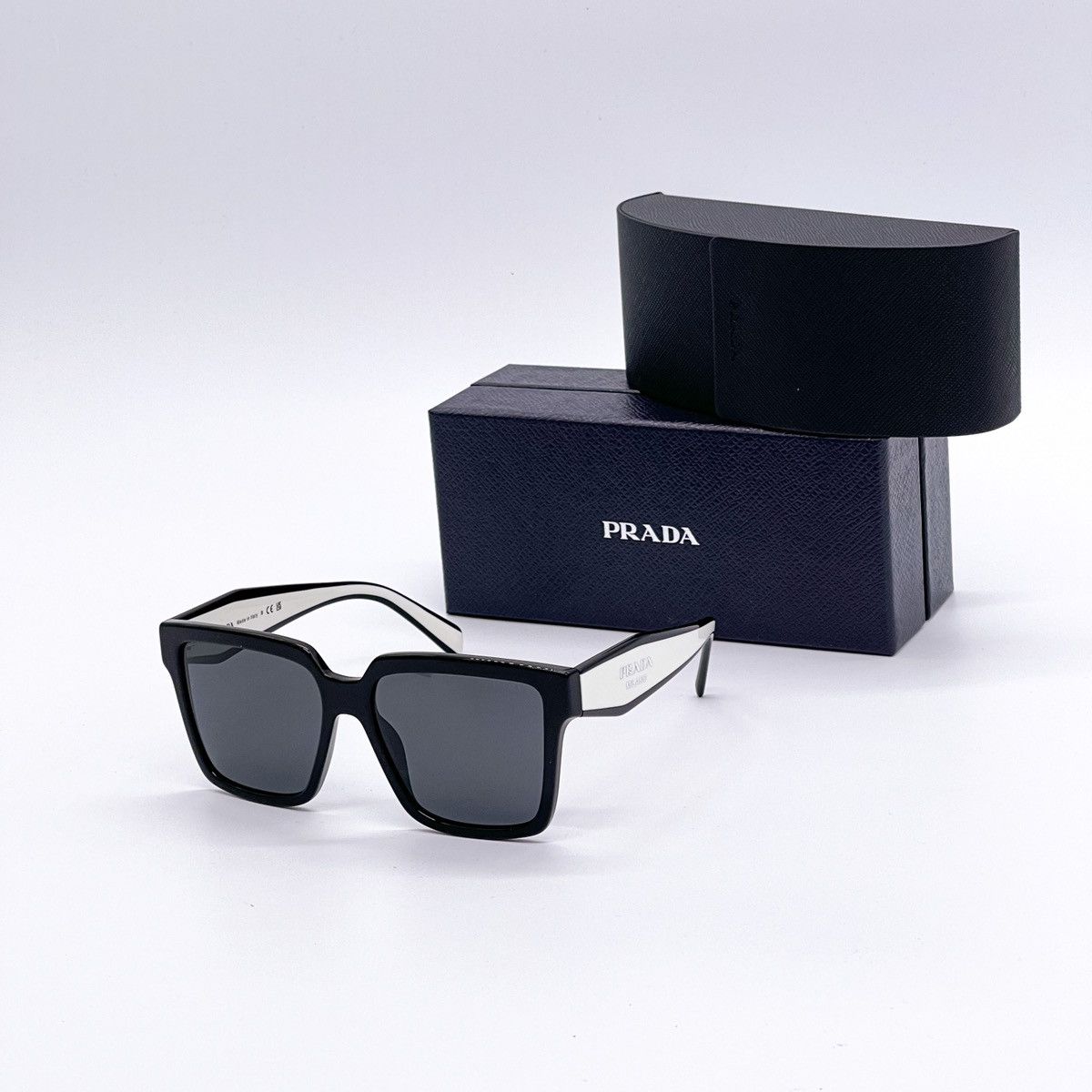 Prada NEW PRADA PR24ZS 1AB5S0 SUNGLASSES PRADA SPR 24Z 1AB5S0 | Grailed
