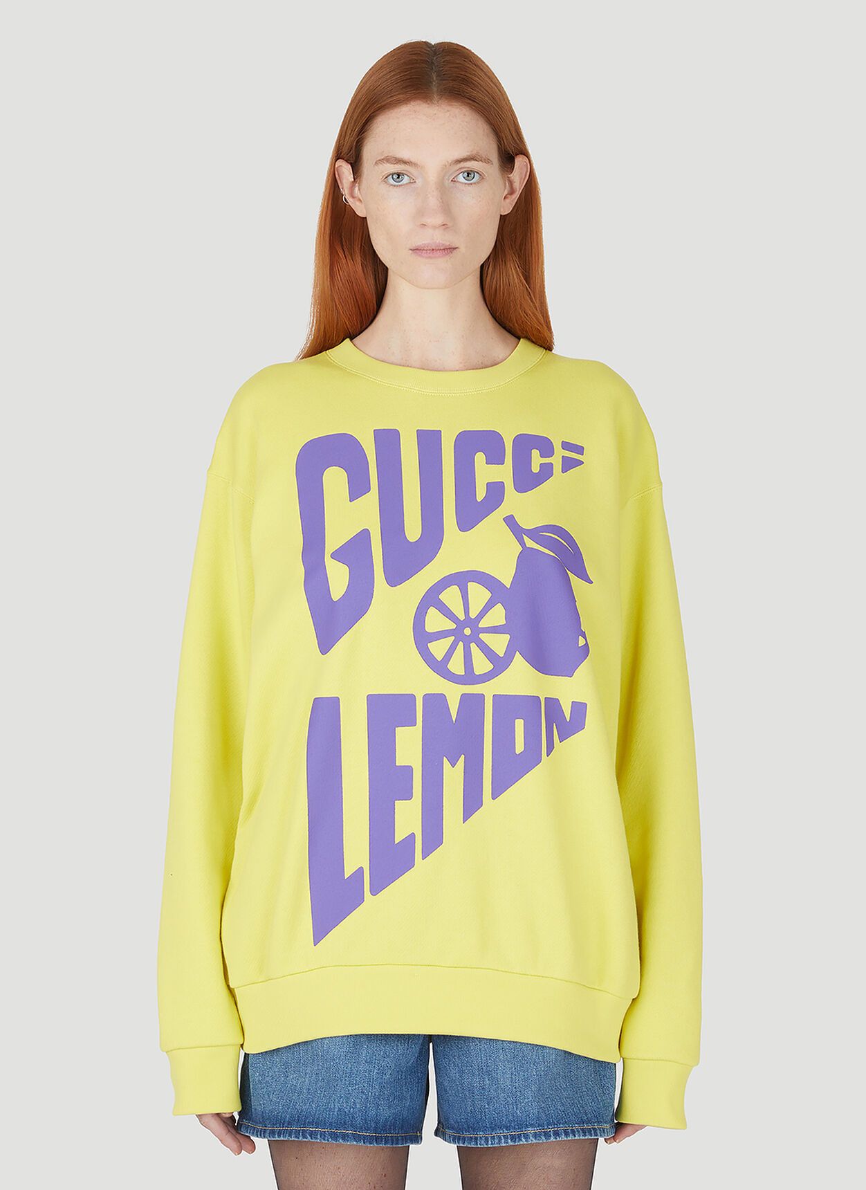 Gucci Lemon Sweatshirt in Yellow | Grailed