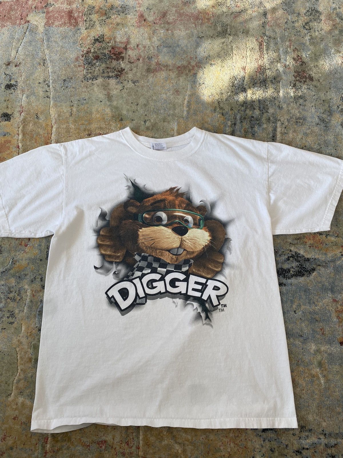 NASCAR × Streetwear × Vintage Vintage Fox Sports Nascar White Digger ...