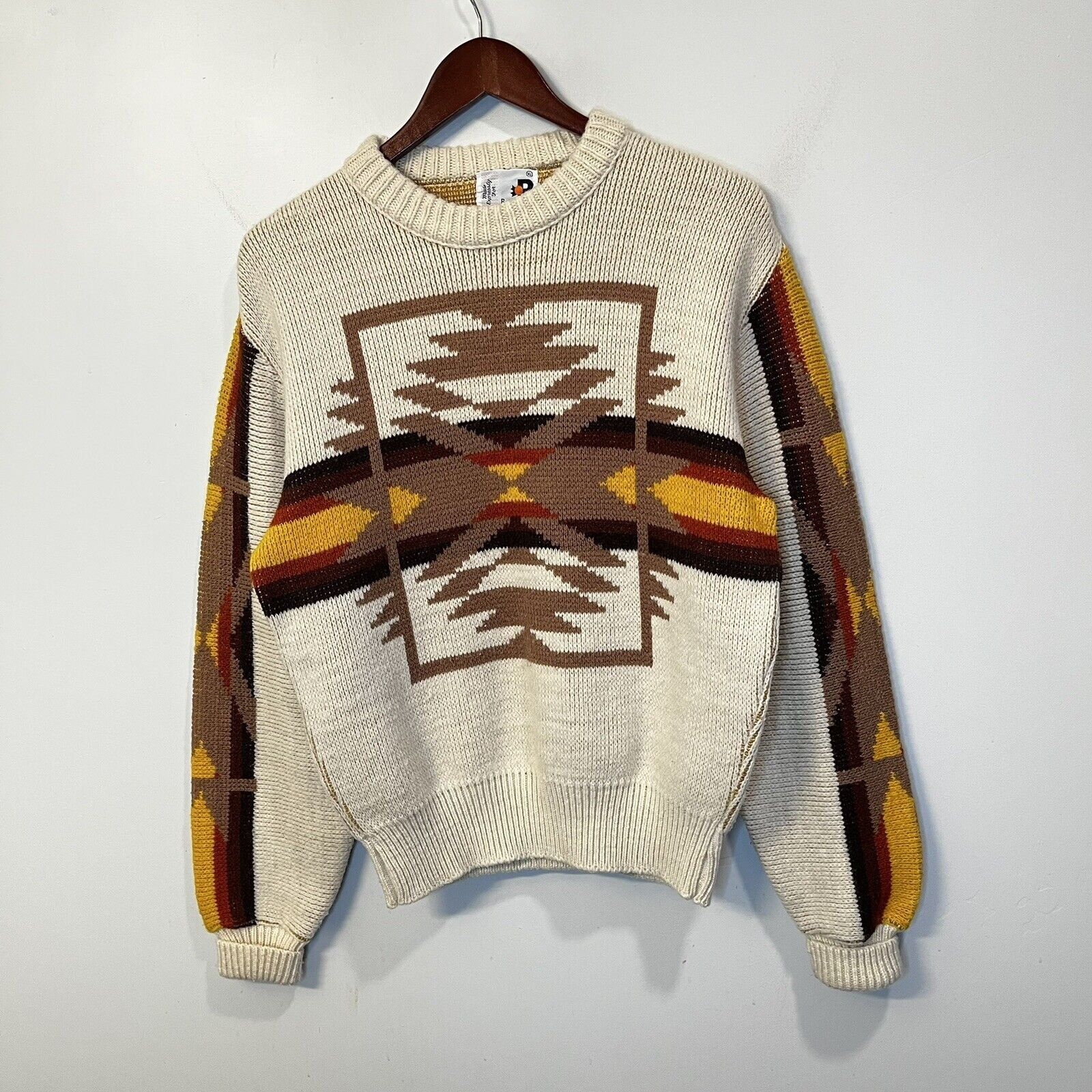 Vintage Vintage 70s 80s Aztec Native Sweater Southwestern | Grailed