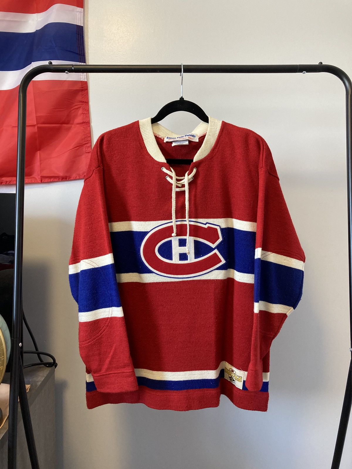 Ebbets Field Flannels × NHL Montreal Canadiens Ebbets Field Flannels ...