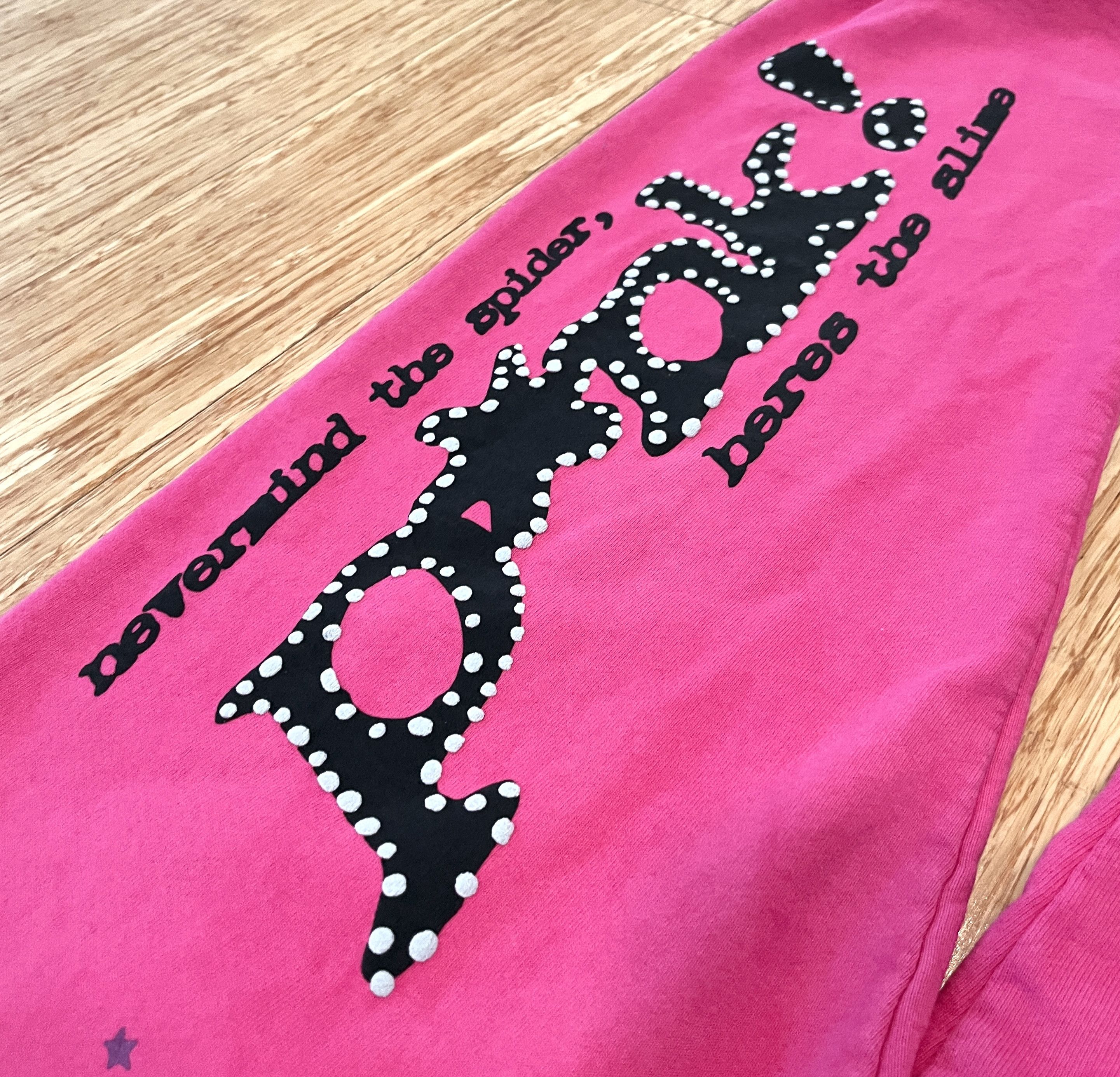 Young Thug Sp5der Punk Sweatpants Pink | Grailed