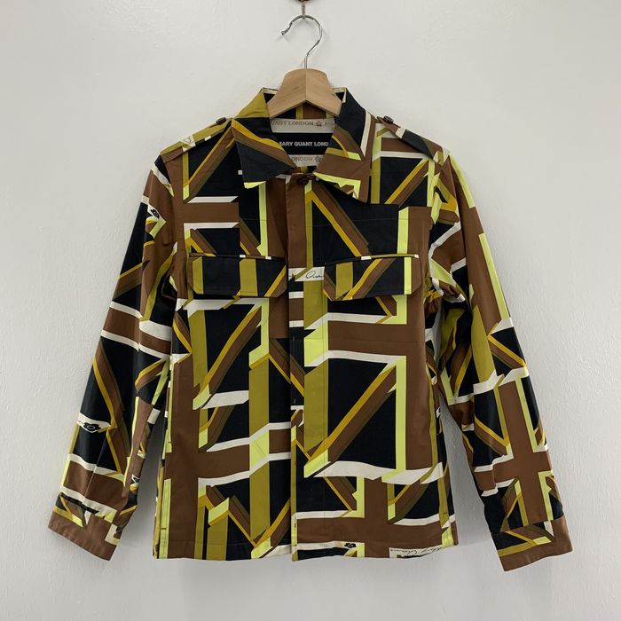 Designer Mary Quant London Jacket Geometric Pattern Jacket | Grailed