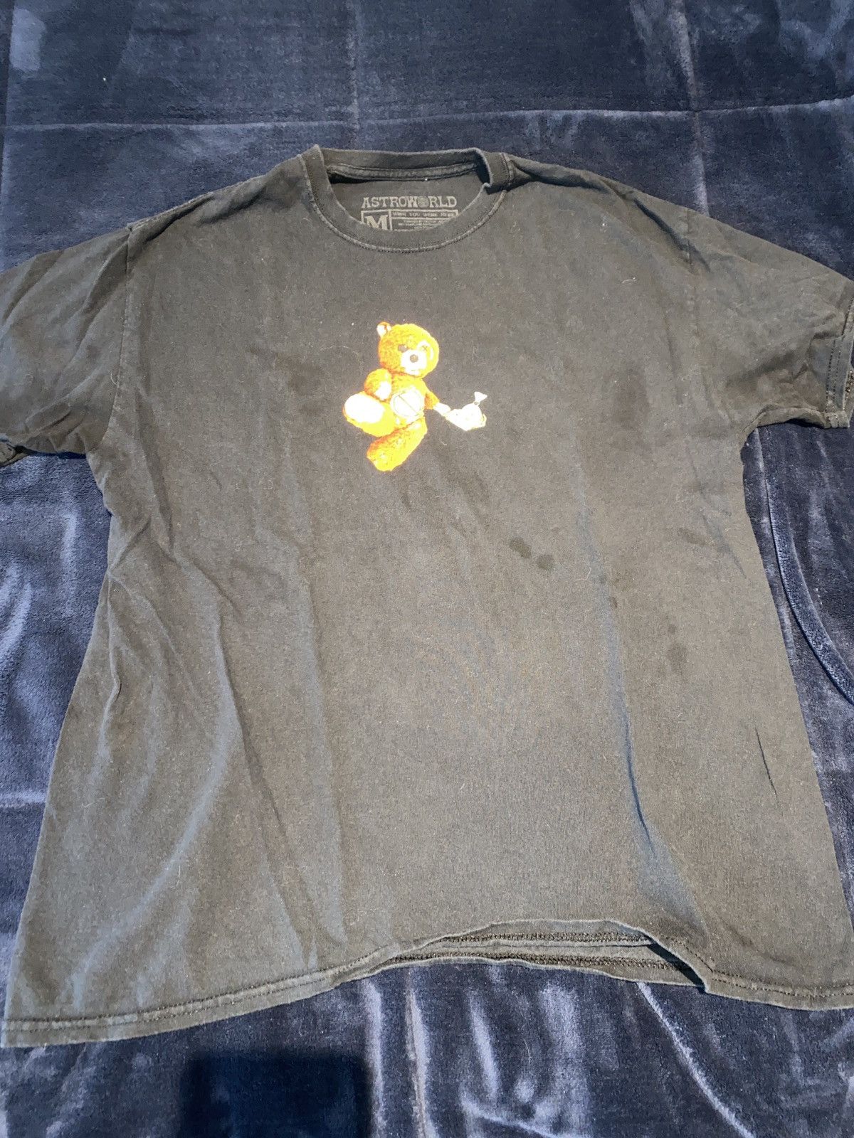 Travis Scott ASTROWORLD TEDDY BEAR TOUR TEE | Grailed