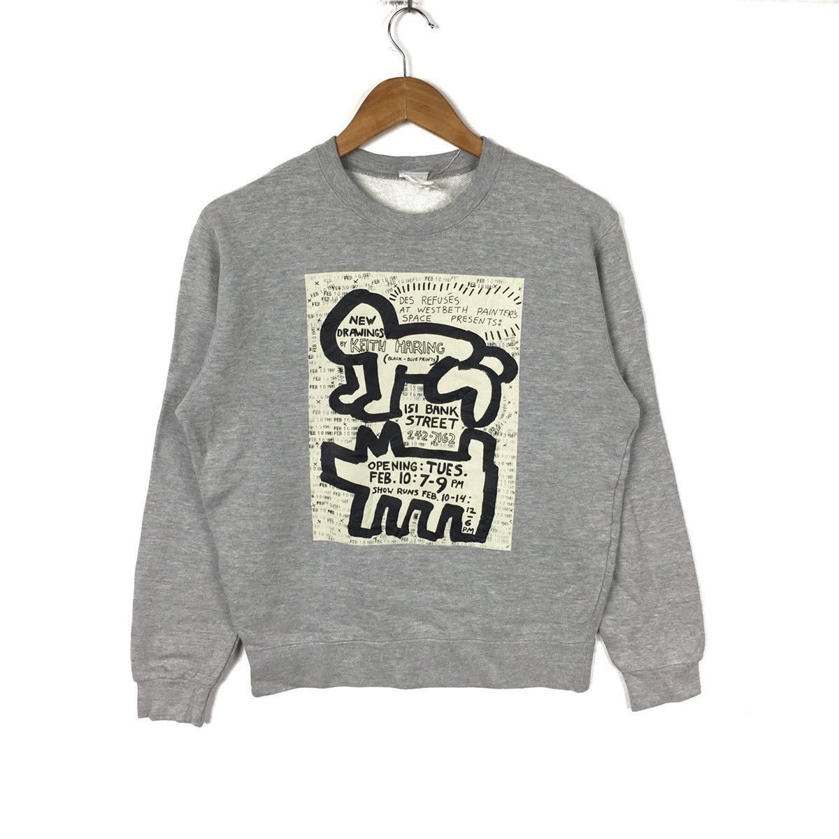 Keith Haring KEITH HARING New York Rageblue Pop Art Street Artist Grey ...