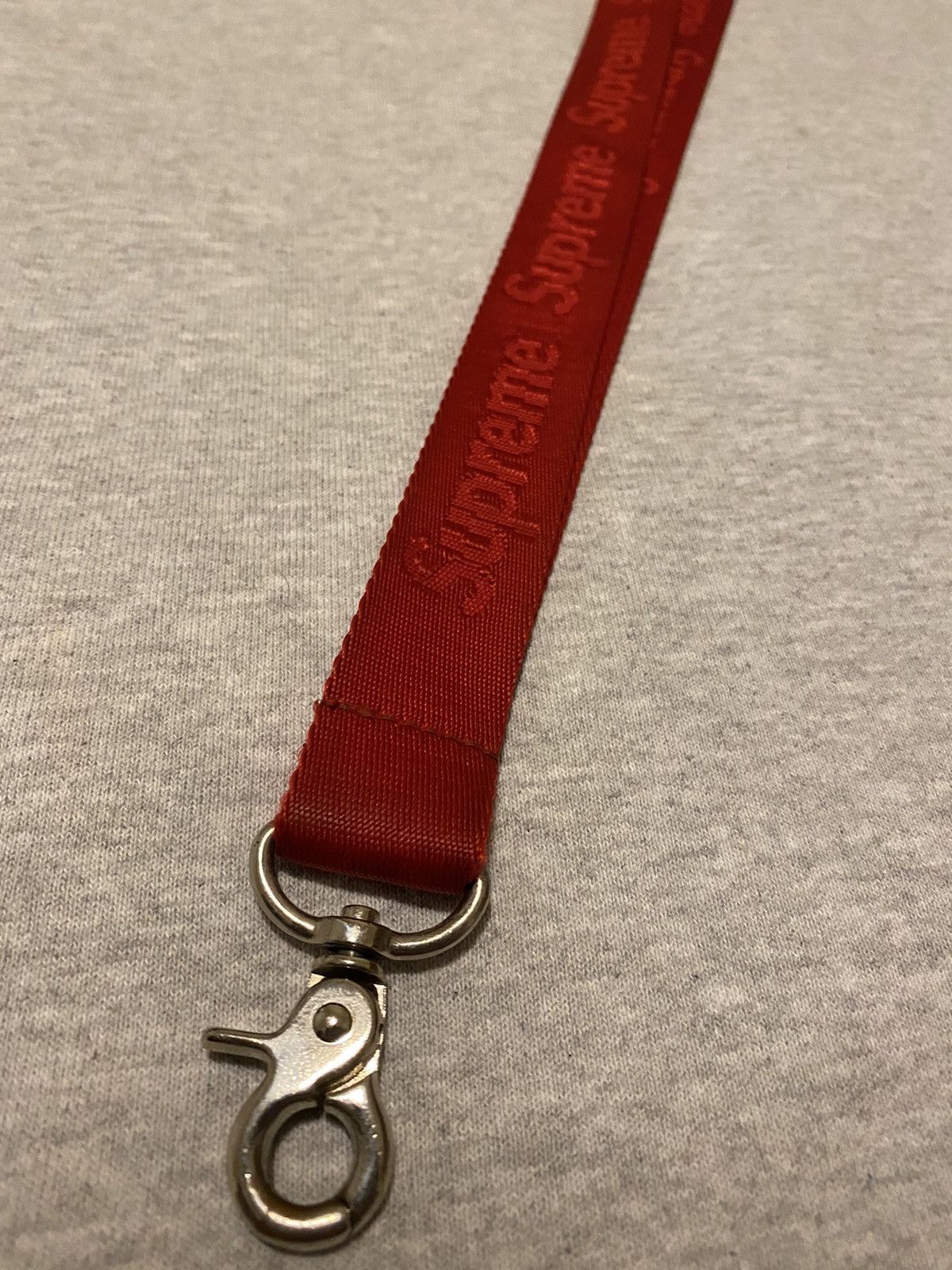 Supreme S/S 16 Red Supreme Lanyard | Grailed