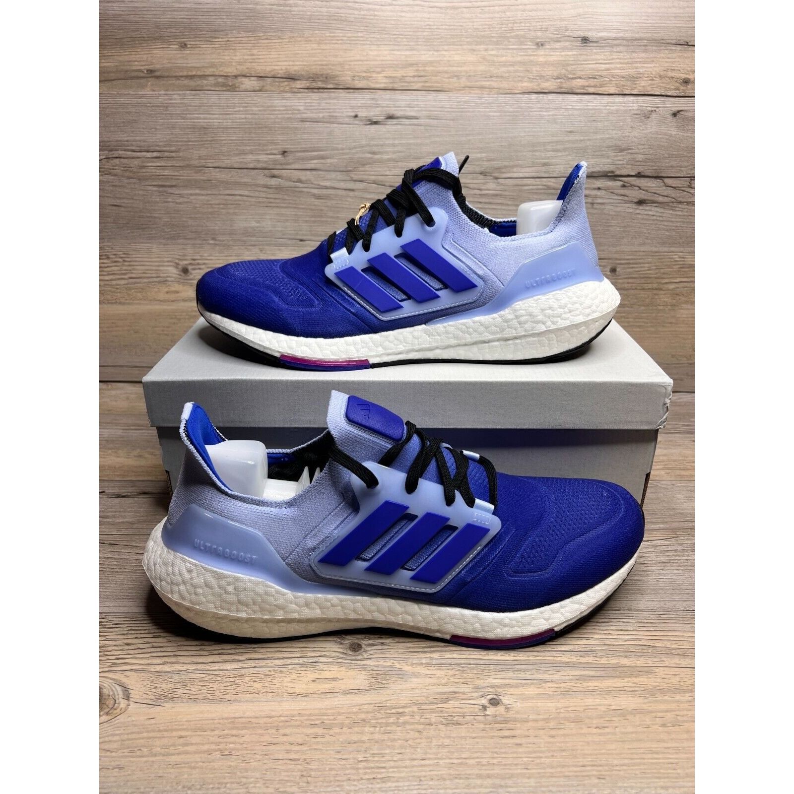 Adidas adidas Ultra Boost 22 Mens Size 12 Lucid Blue Core Black | Grailed