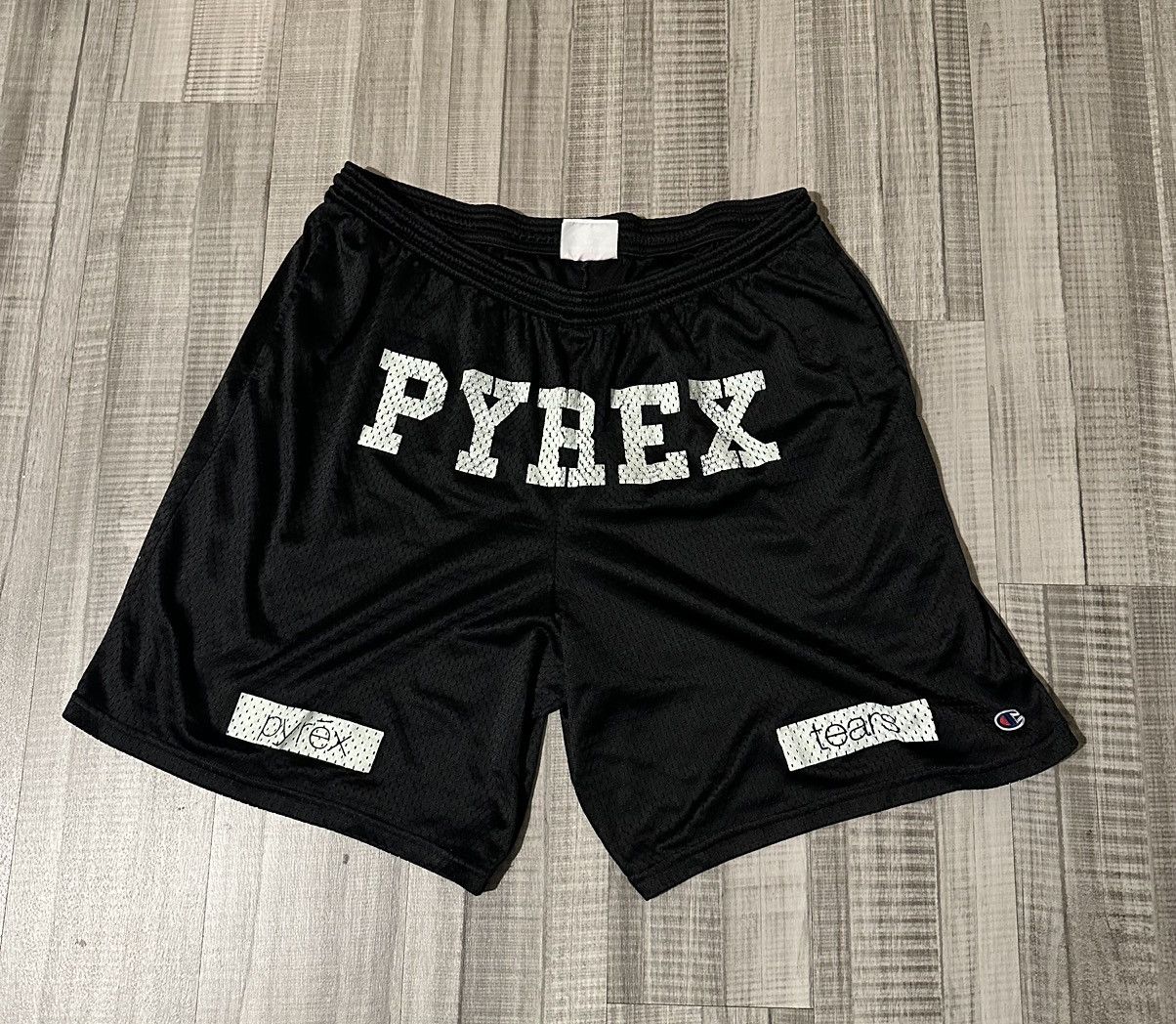 Pyrex Vision XXL Pyrex Tears Shorts | Grailed
