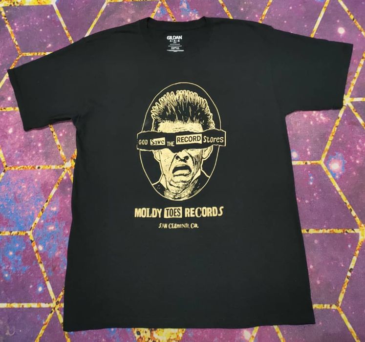 Band Tees Moldy Toes Records T | Grailed