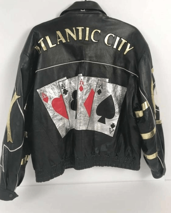 Vintage 80s 90s Poker Gambling Vintage Leather Jacket | Grailed