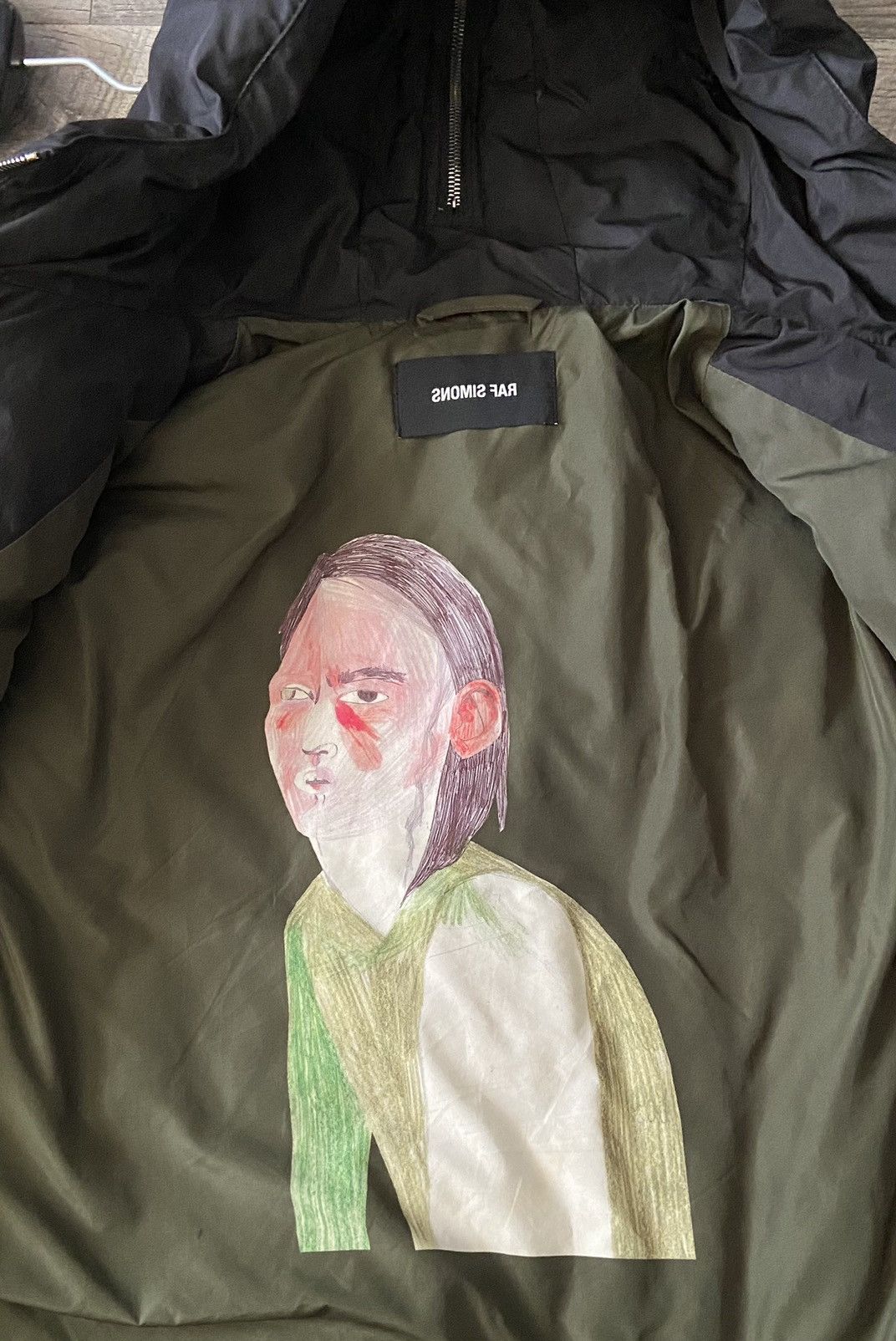 Raf Simons raf simons brian calvin puffer | Grailed