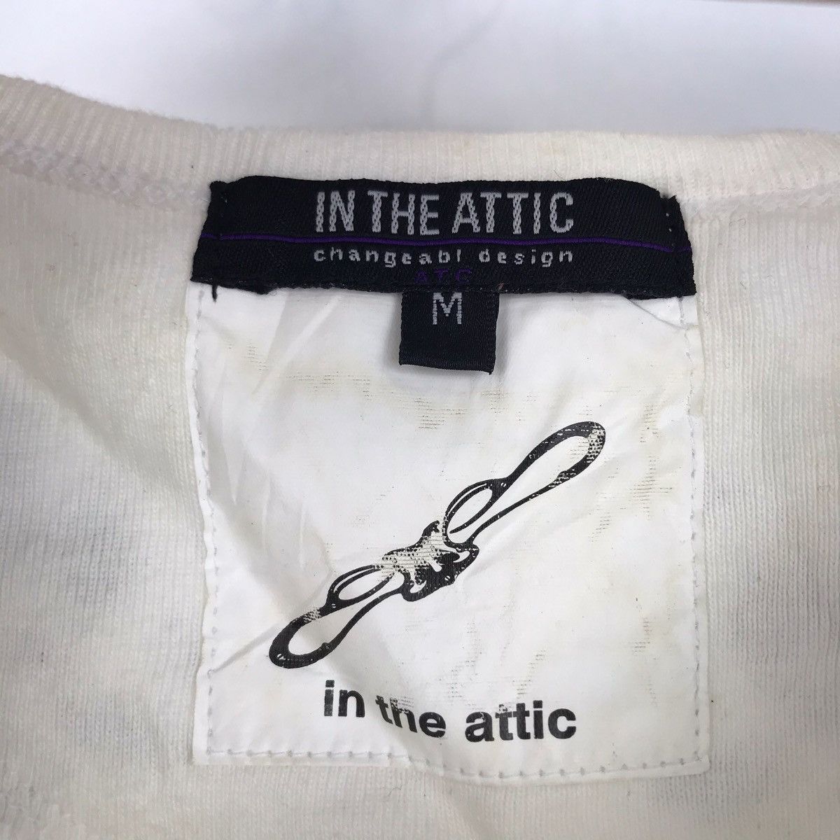 Japanese Brand IN THE ATTIC Spirit Japanese Brand White Tank Shirt ...