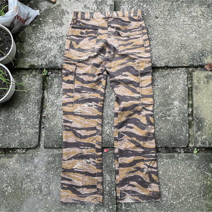 Hysteric Glamour Hysteric Glamour Camo Tiger Striped Cargo Pants Army ...