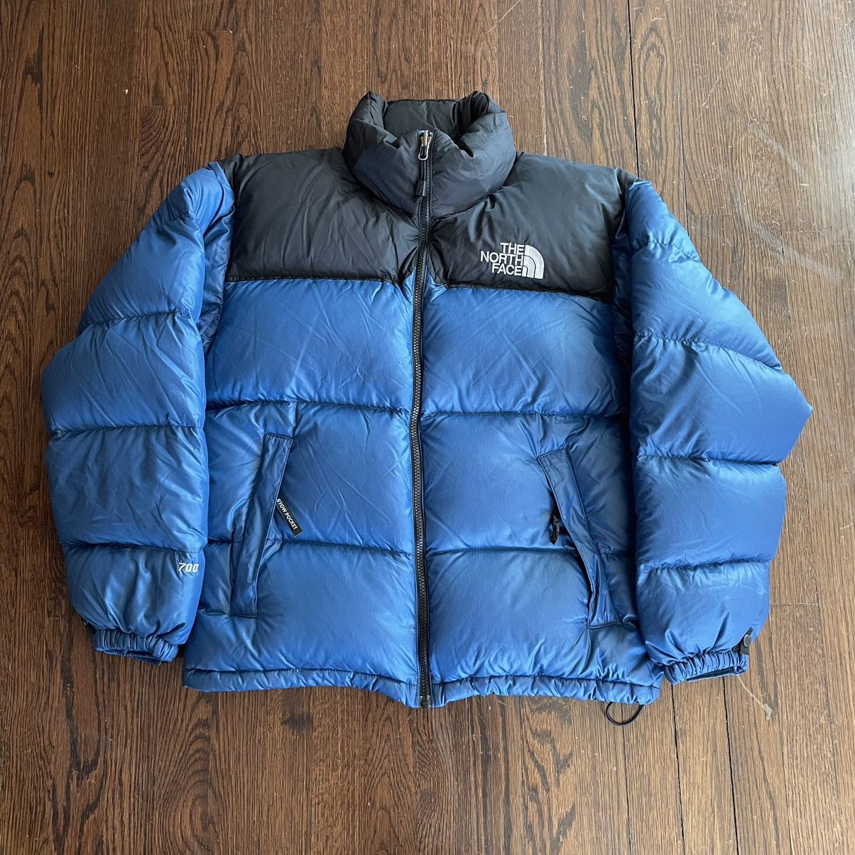 Streetwear × The North Face × Vintage The North Face Nuptse 700 Blue ...