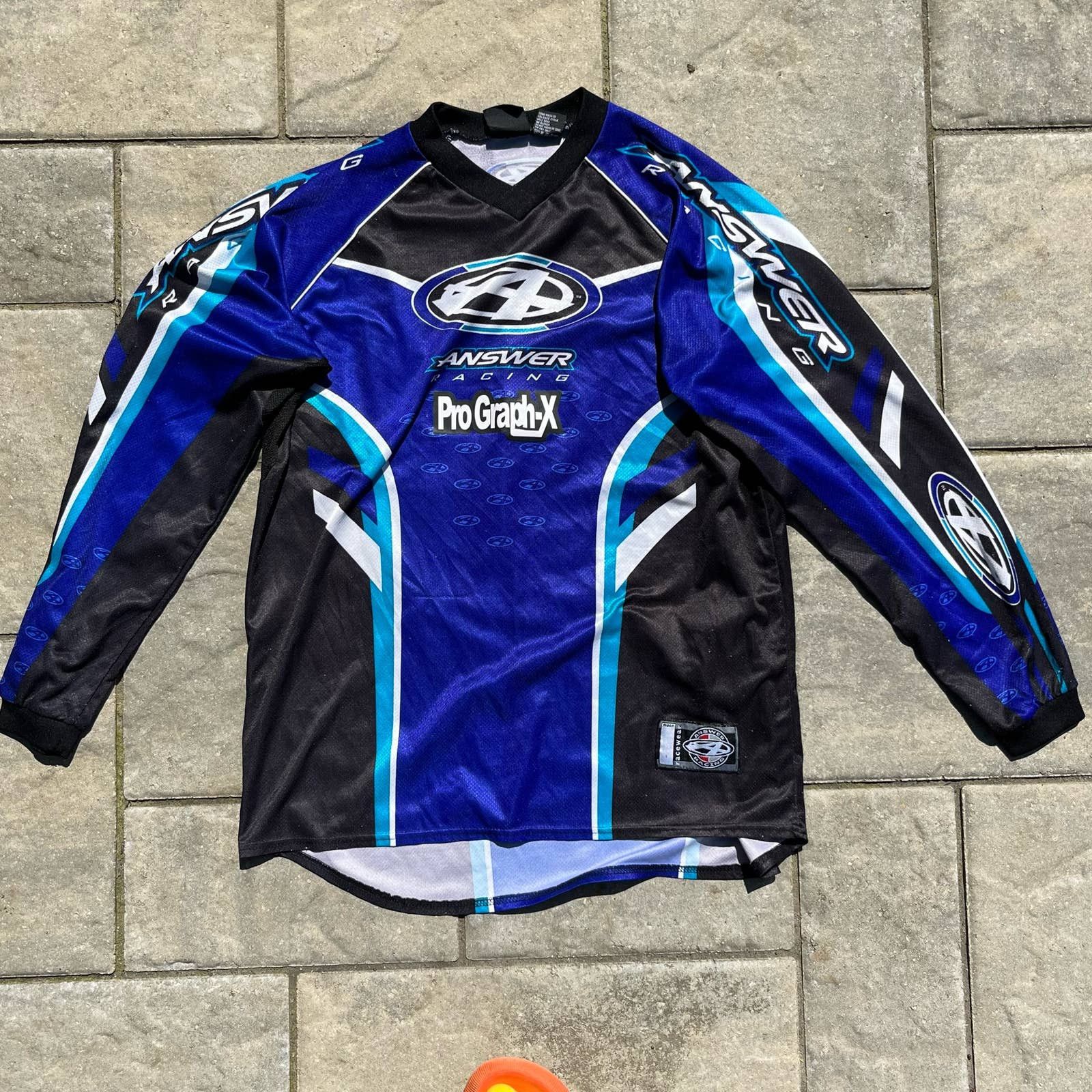 Vintage y2k 2000s 90s answer racing pro-graph x motocross jersey | Grailed