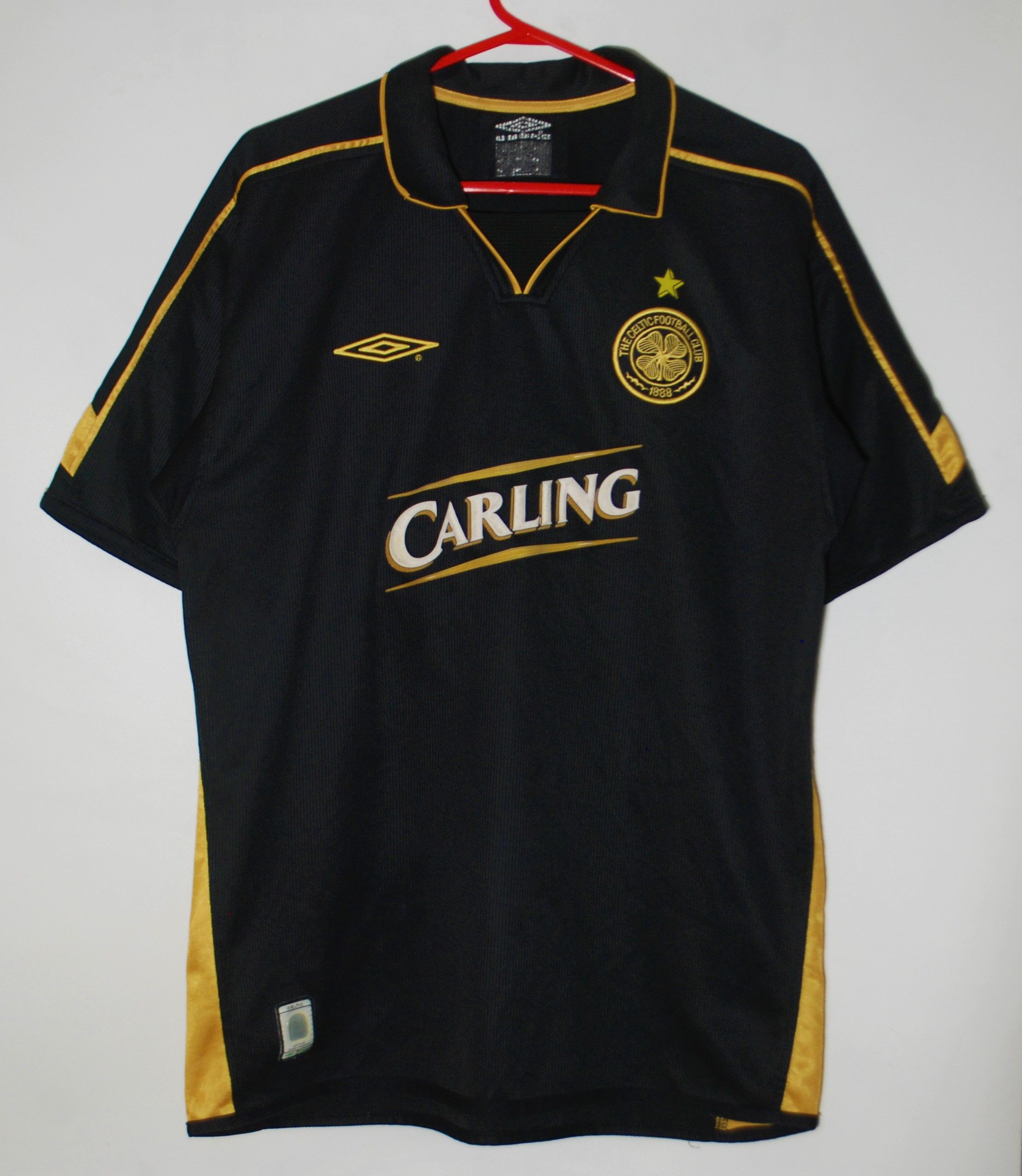 Soccer Jersey × Umbro × Vintage #43 LIAM MILLER CELTIC FC 2003 AWAY ...