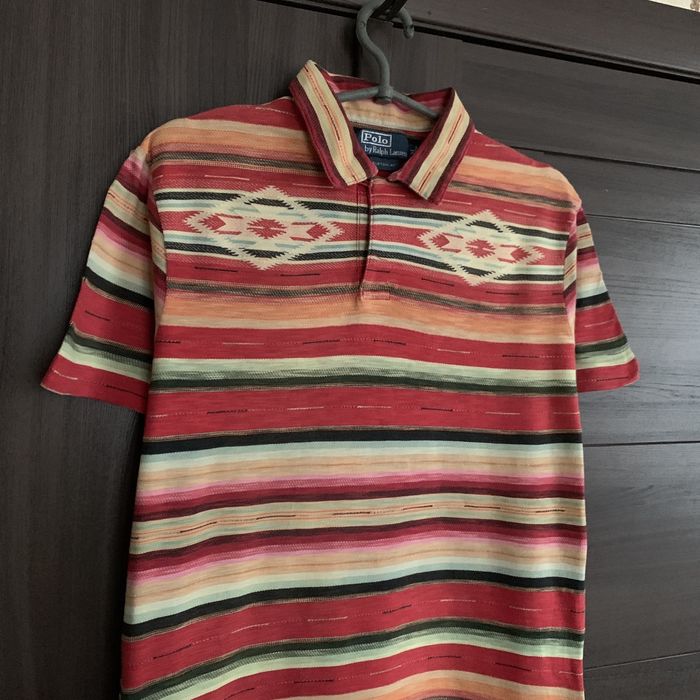 Polo Ralph Lauren Vintage Polo Ralph Lauren Aztec Navajo polo shirt | Grailed