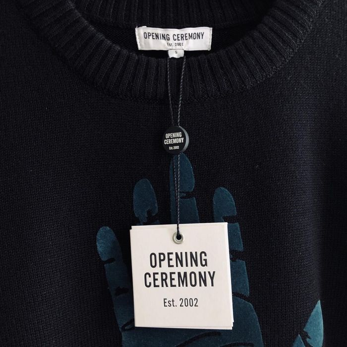 Opening Ceremony BRAND NEW Opening Ceremony Cube Hand Jumper | Grailed