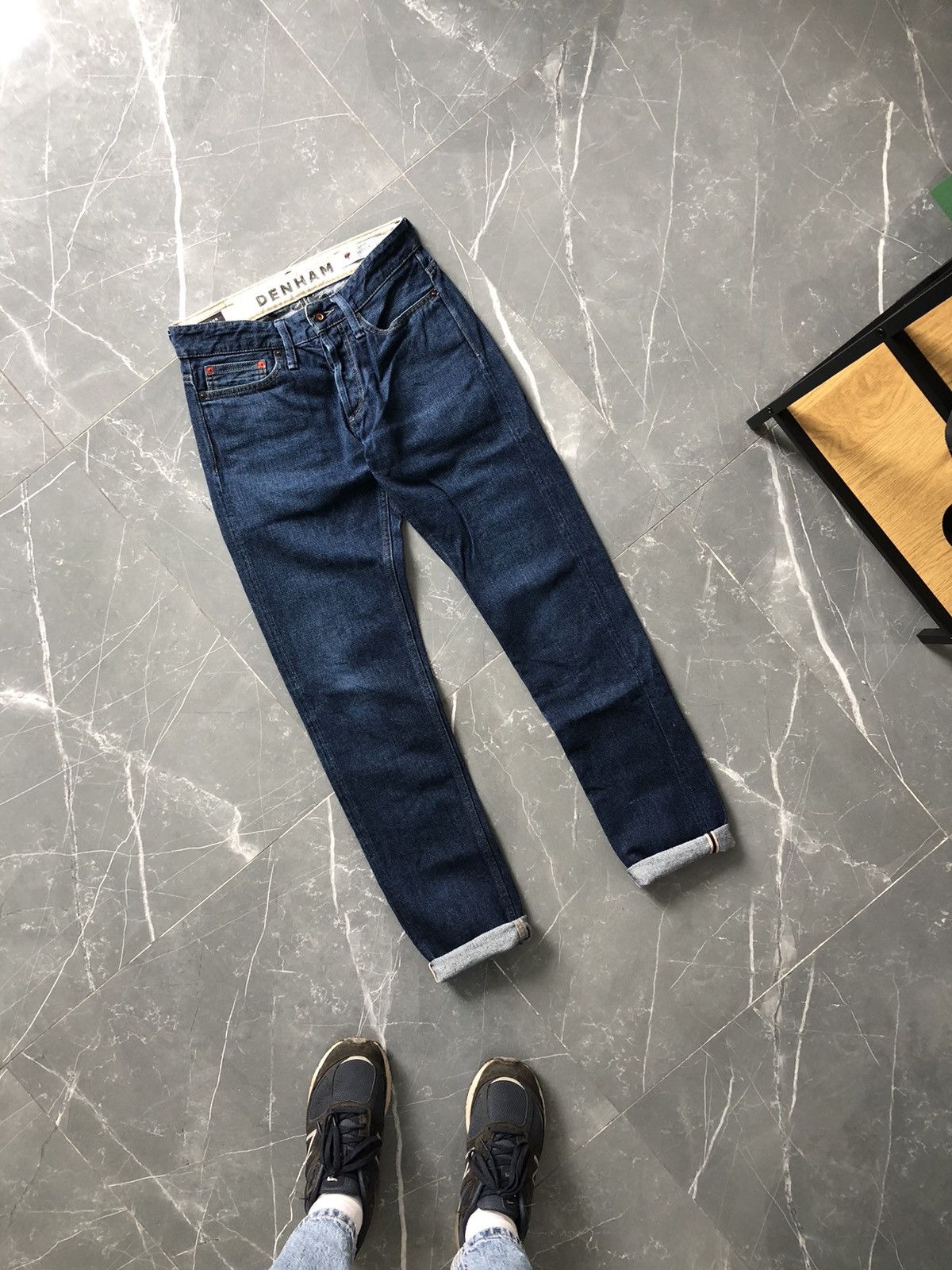 Denham × Japanese Brand × Streetwear Denham Razor Slim Fit Selvedge ...