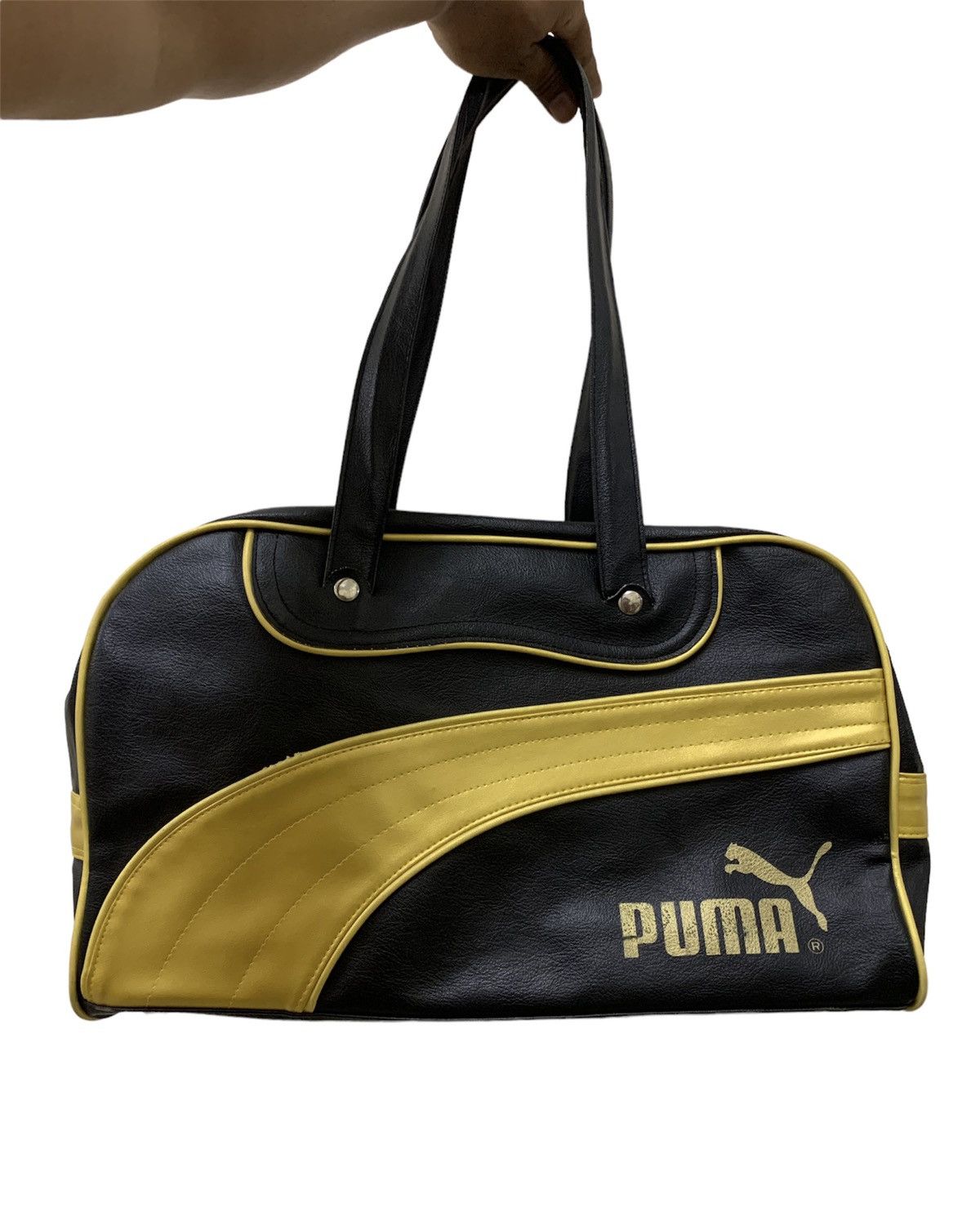 Puma × Vintage Vtg Puma Duffle Sport Bag | Grailed
