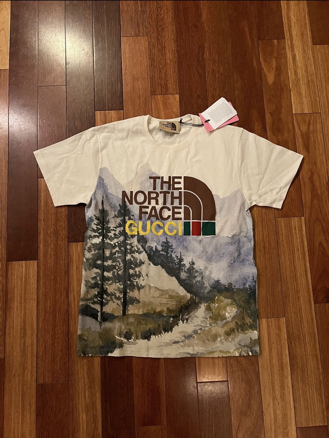 Gucci Gucci TNF Forest T Shirt | Grailed