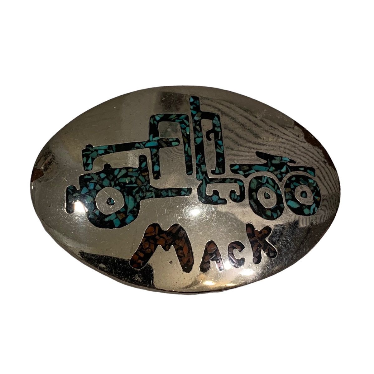 Vintage Vintage 70s 80s Mack truck western belt buckle | Grailed